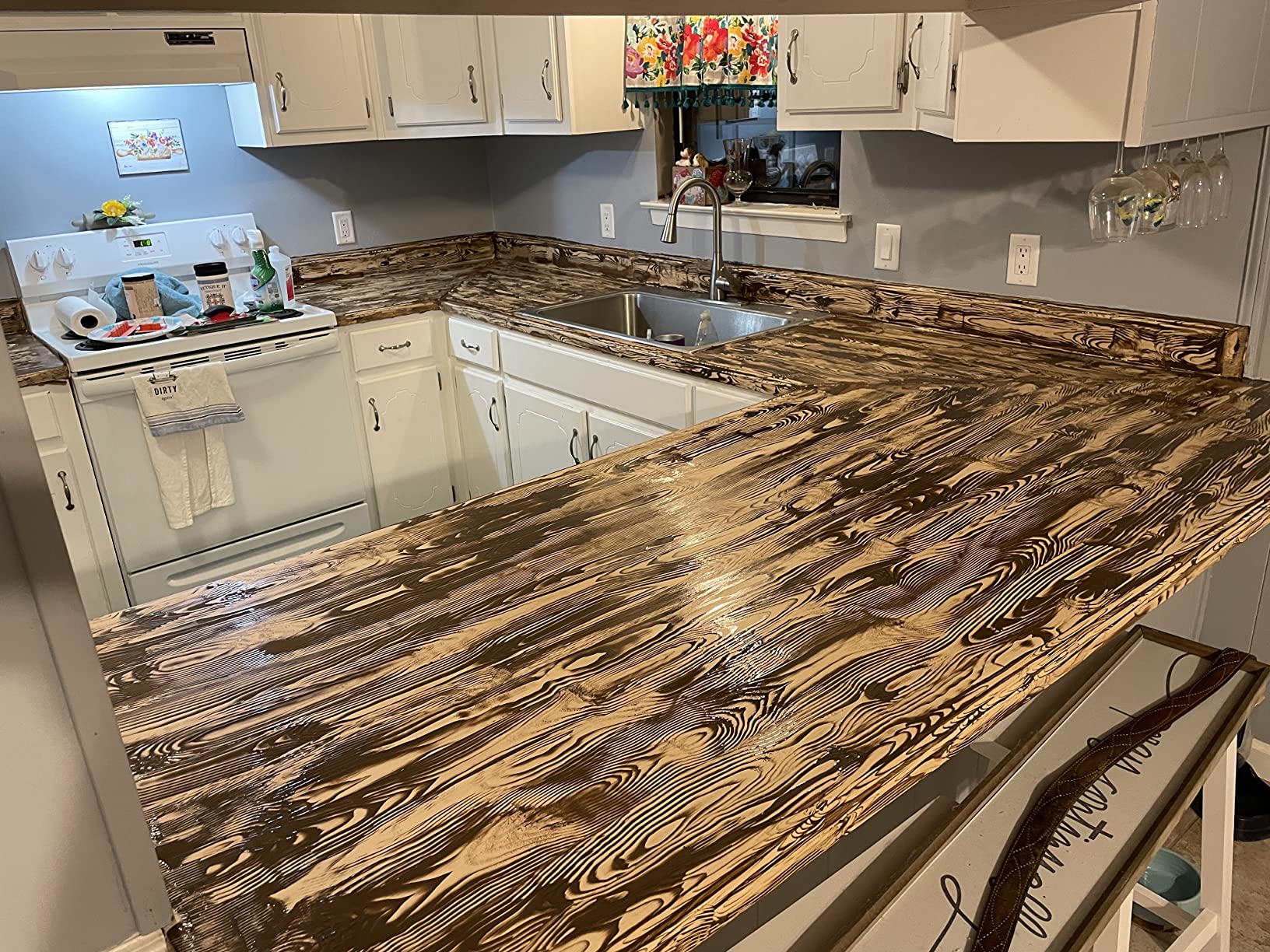 $22/mo - Finance Retique It Liquid Wood Countertop Kit with Wood Gel ...