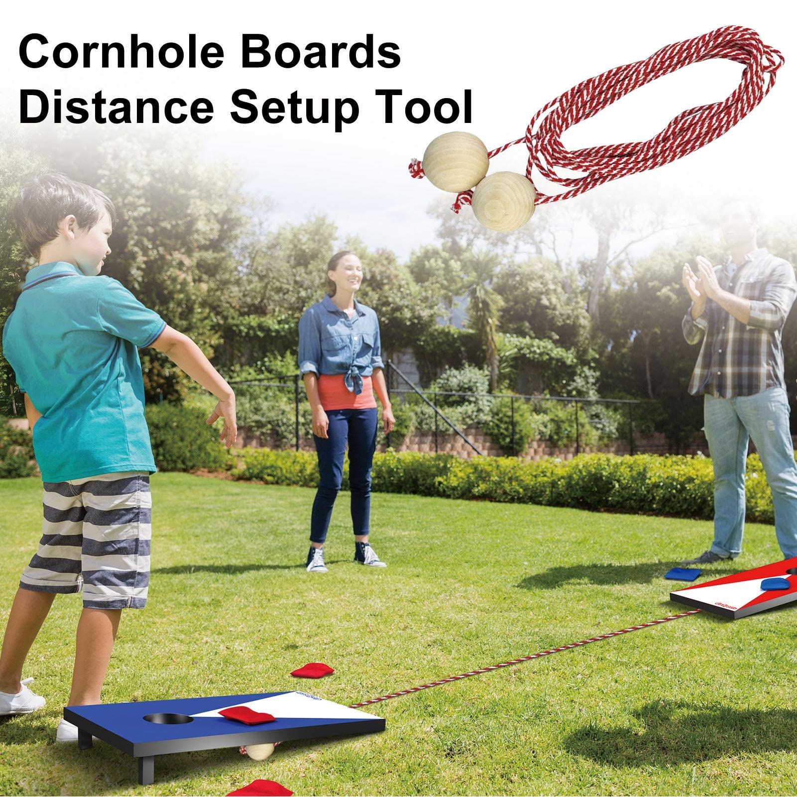 Corn Hole Toss Distance Cornhole Regulator | Cornhole Game Measuring