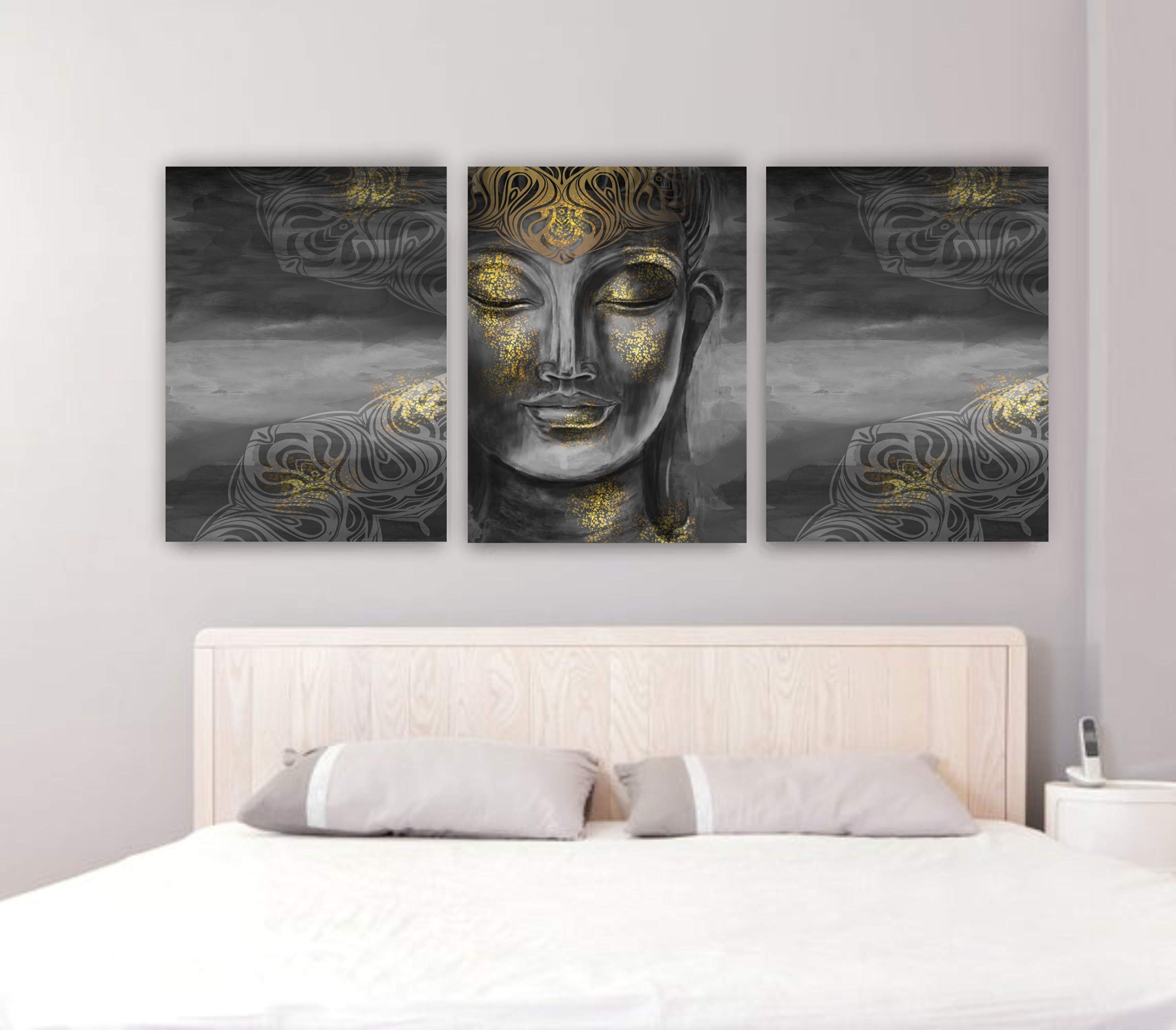 Buy ALL YOUR DESIGN Multiple Frames Split Art Texture MDF Wall ...