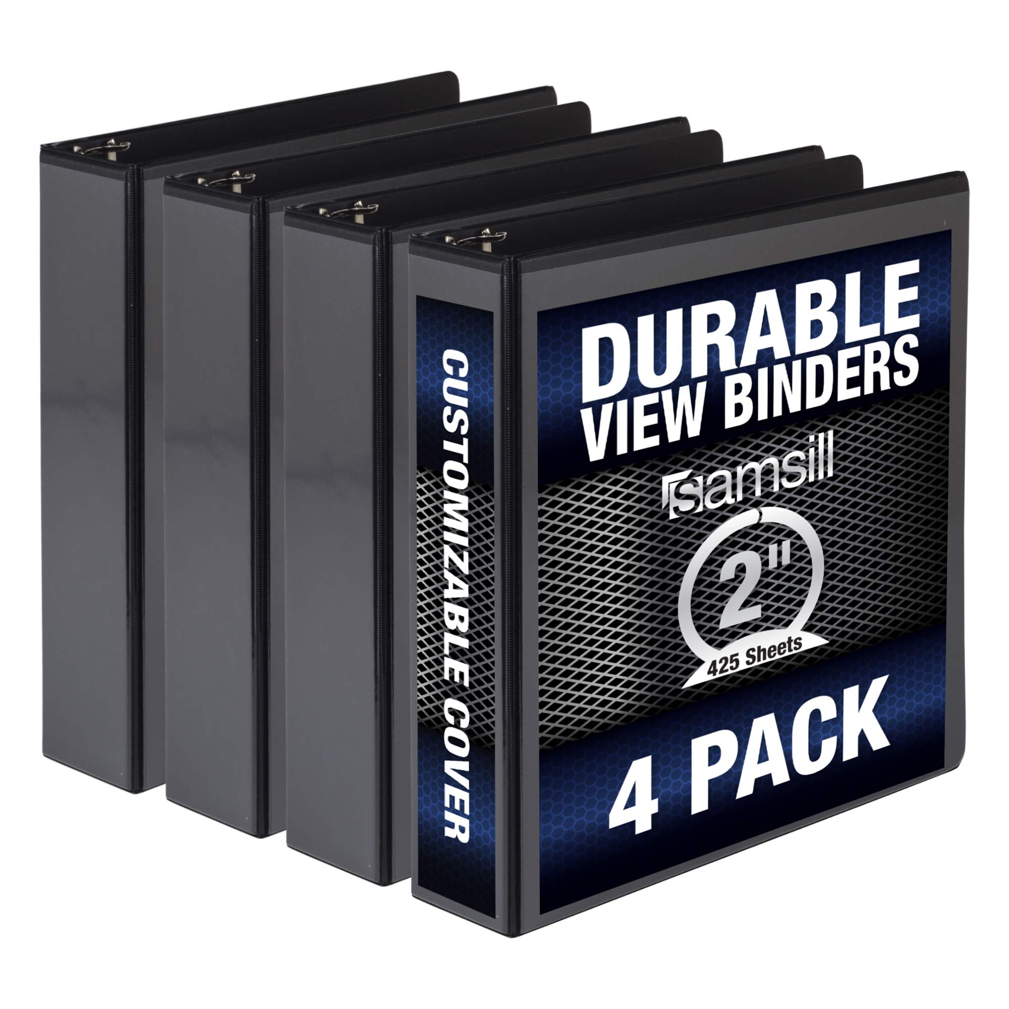 Snapklik.com : Samsill Durable 2 Inch Binder, Made In The USA, Round ...