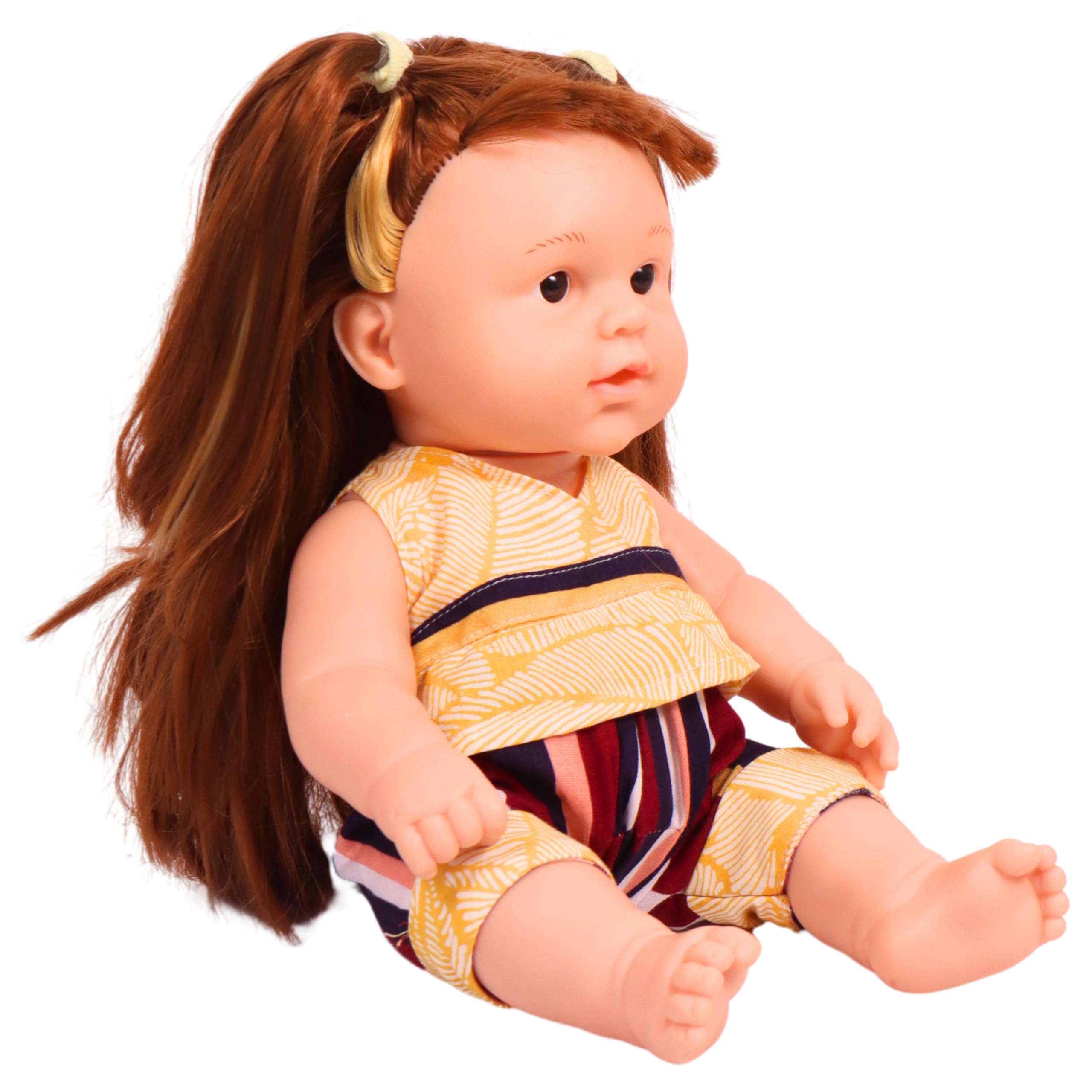 Toyshine 14 Inches Realistic Look Button Press Talking Toy Baby Doll ...