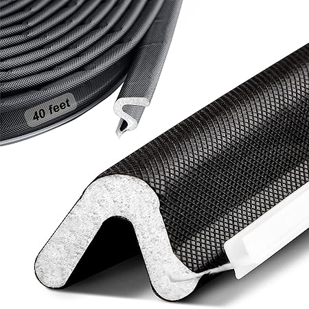 Door Weather Stripping for Door Frame, Soundproof Foam Kerf Weather ...