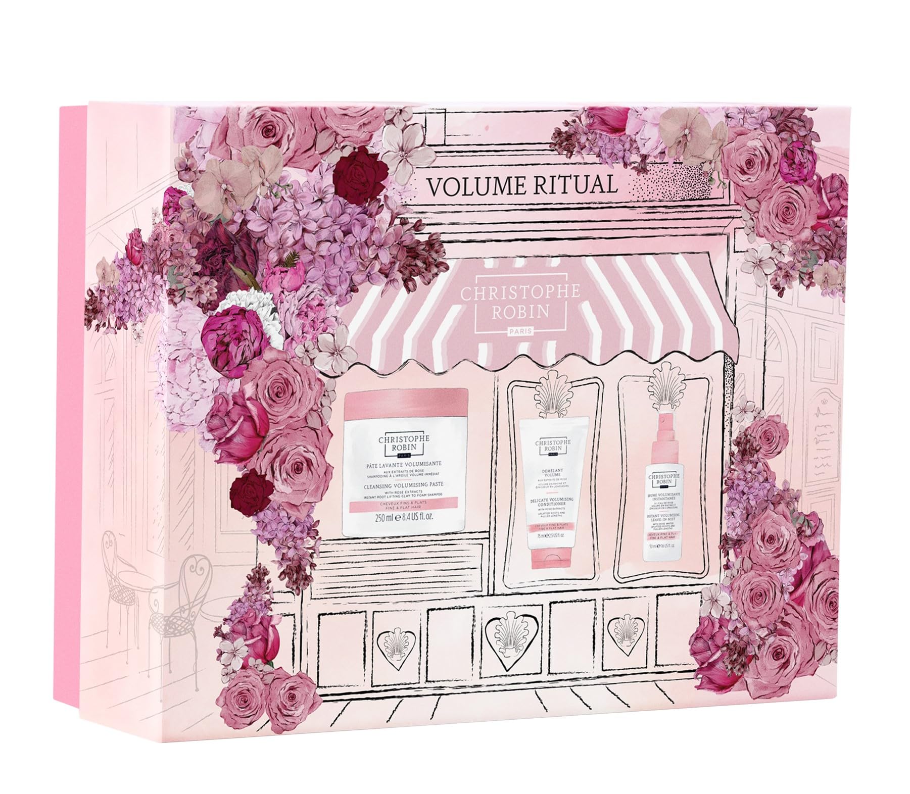 Amazon.com: Christophe Robin Dreamy Volume Ritual Set - Full Size Paste ...