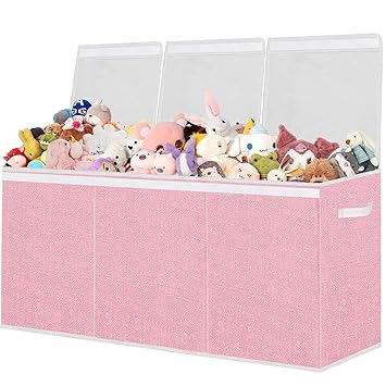 Amazon.com: Pantryily Toy Storage for Girls - Extra Large Kids Toy Box ...