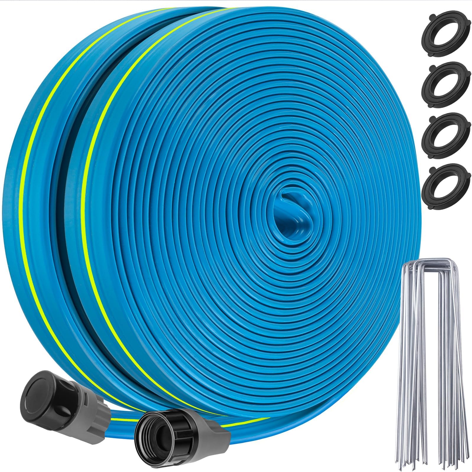 Amazon.com : JAZIPO Premium Soaker Hose 25ft - Efficient Garden Drip ...