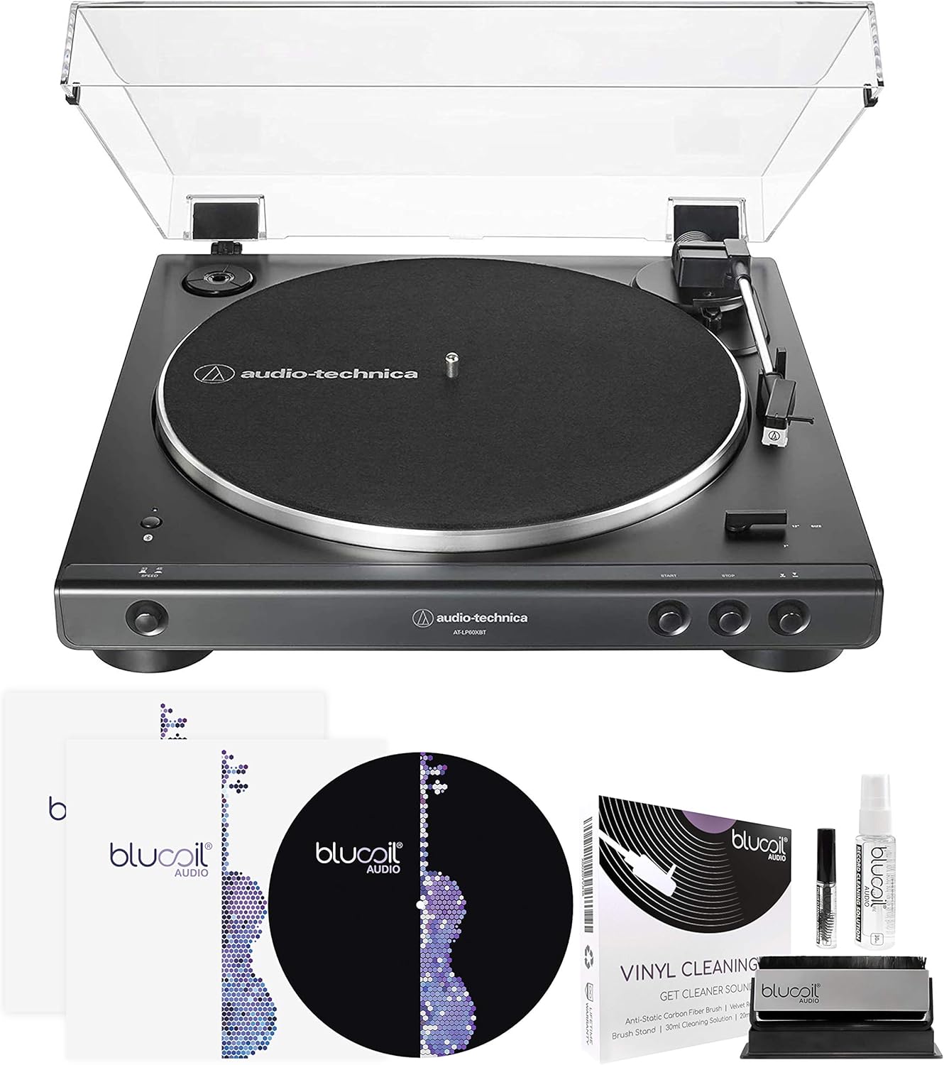 Amazon.com: Audio Technica AT-LP60XBT Fully Automatic Wireless ...