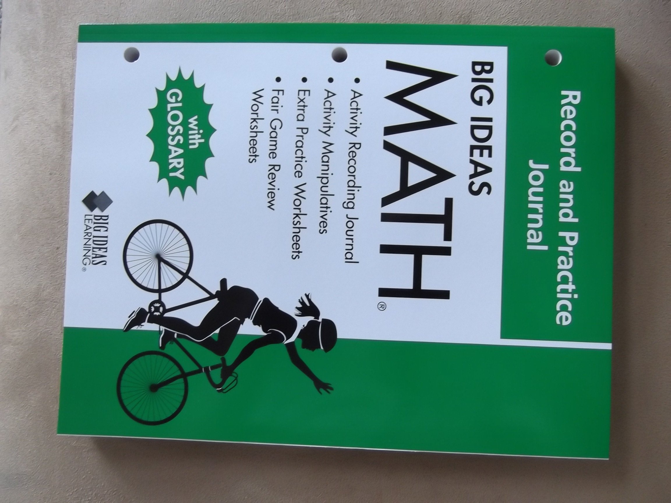 BIG IDEAS MATH: Common Core Record and Practice Journal: HOLT MCDOUGAL ...