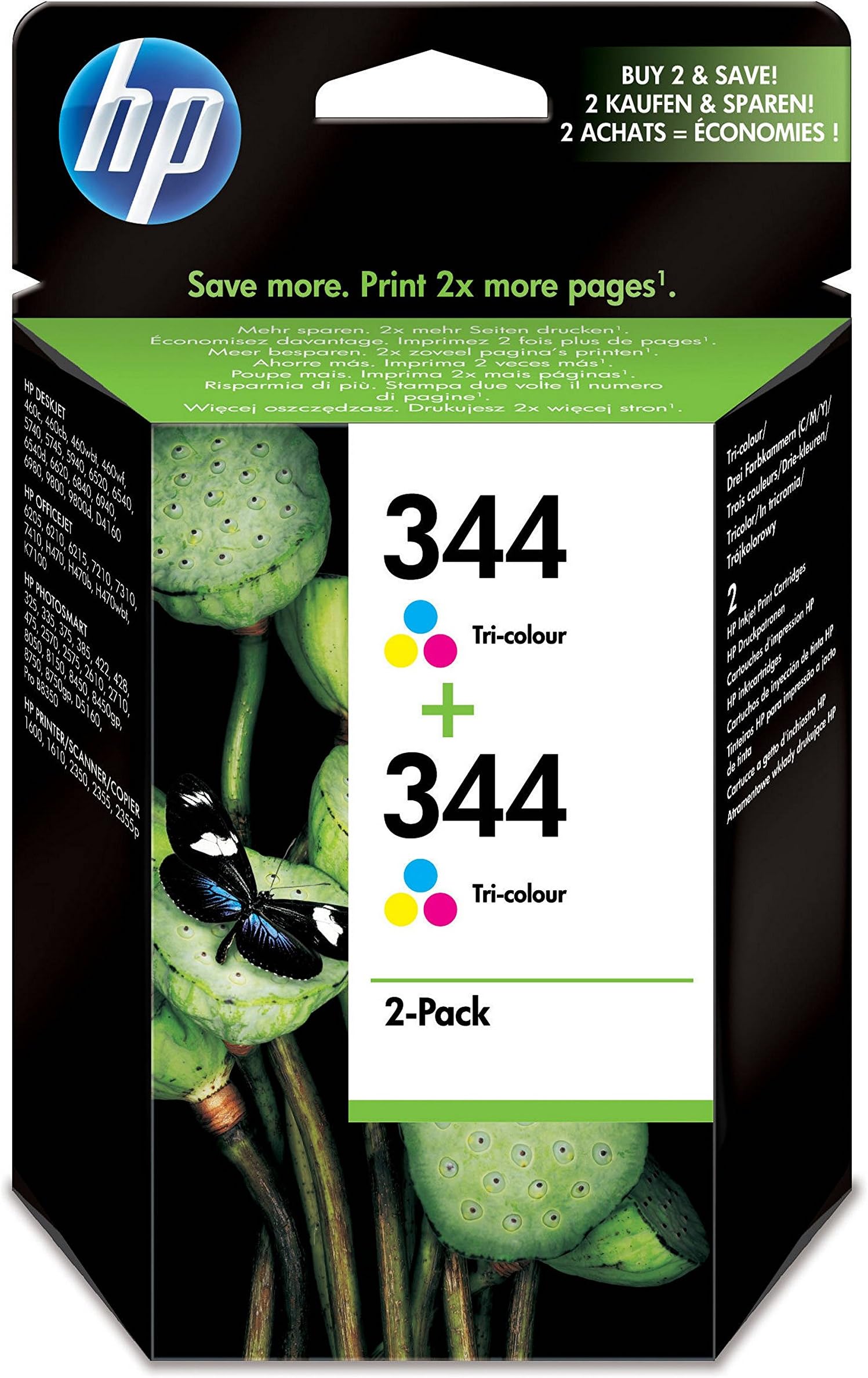 HP 343 C8766EE, Cartuccia Originale HP da 330 Pagine, Compatibile con ...