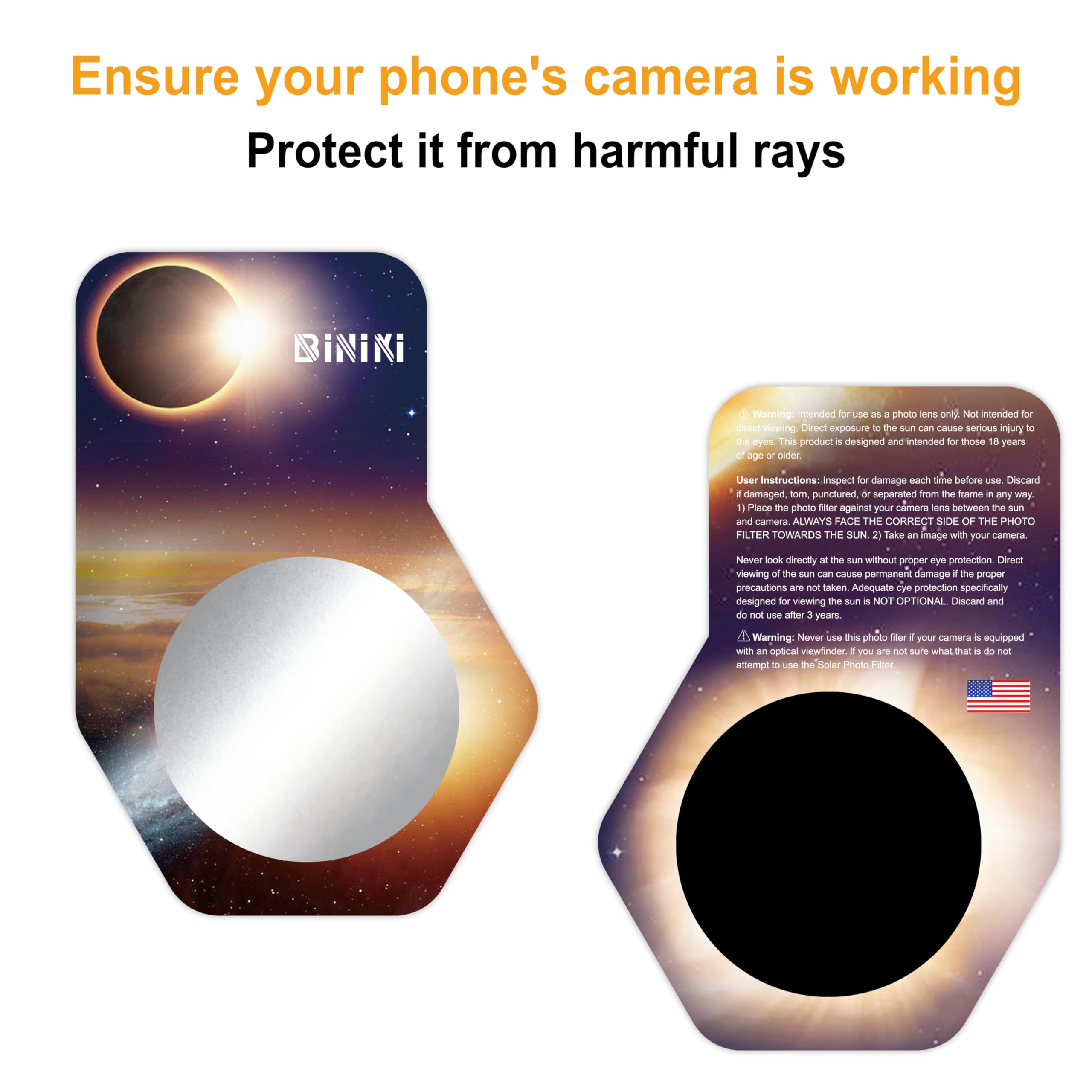Snapklik.com : Smartphone Solar Imaging Enhancing Photo Lens 3-Pack