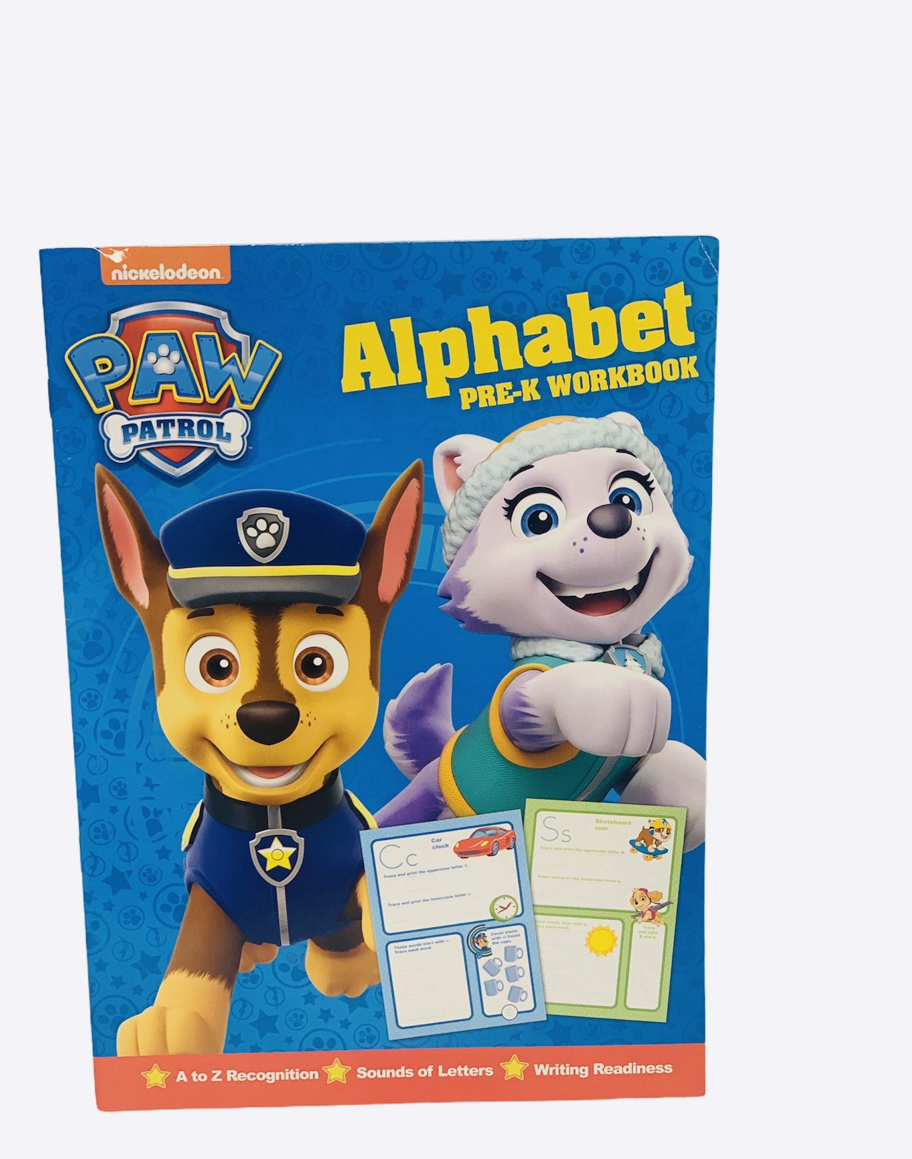 Snapklik.com : Nickelodeon Paw Patrol Pre-K Preschool Learning Workbooks