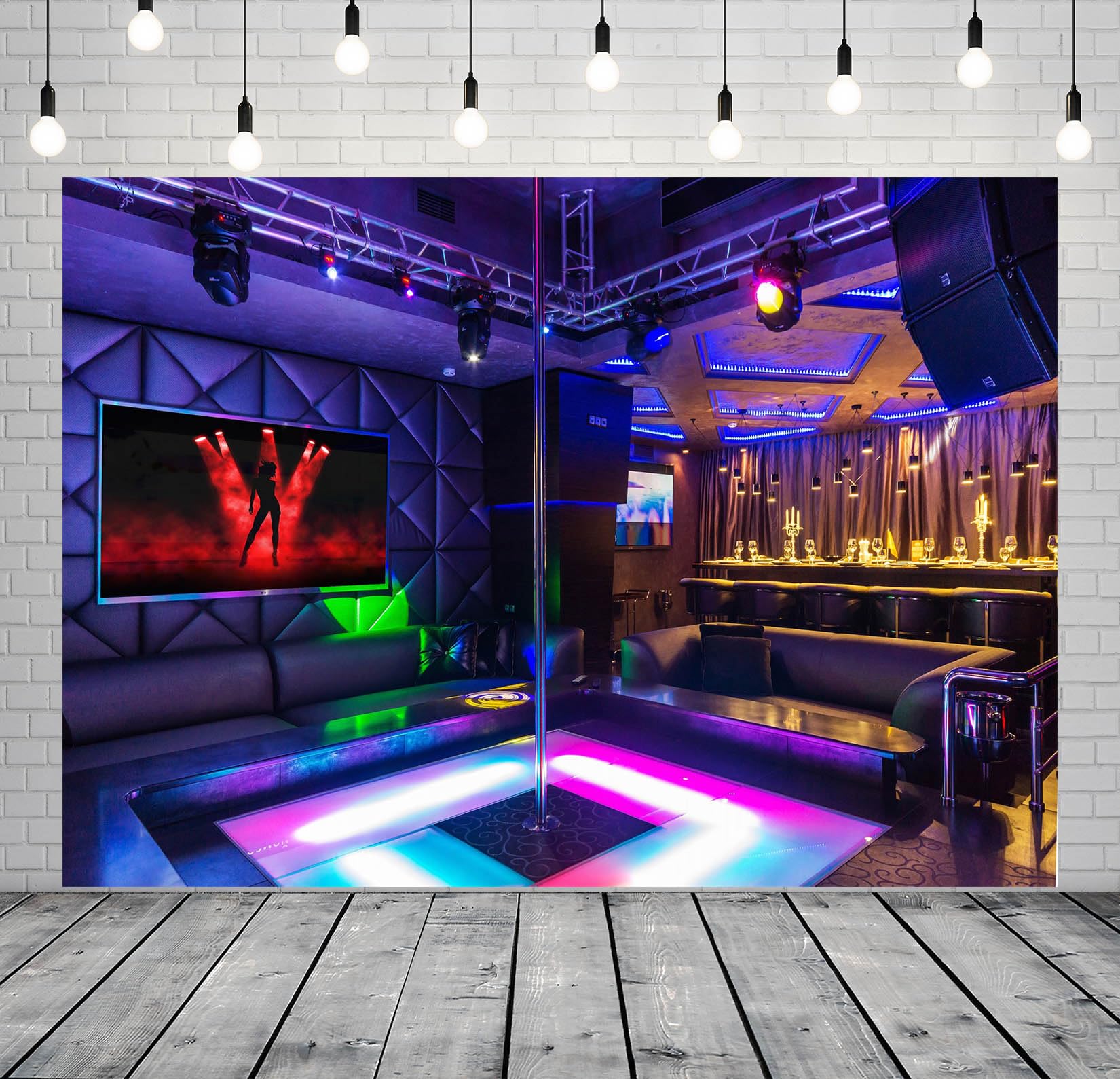 Ballroom Dance Party Background