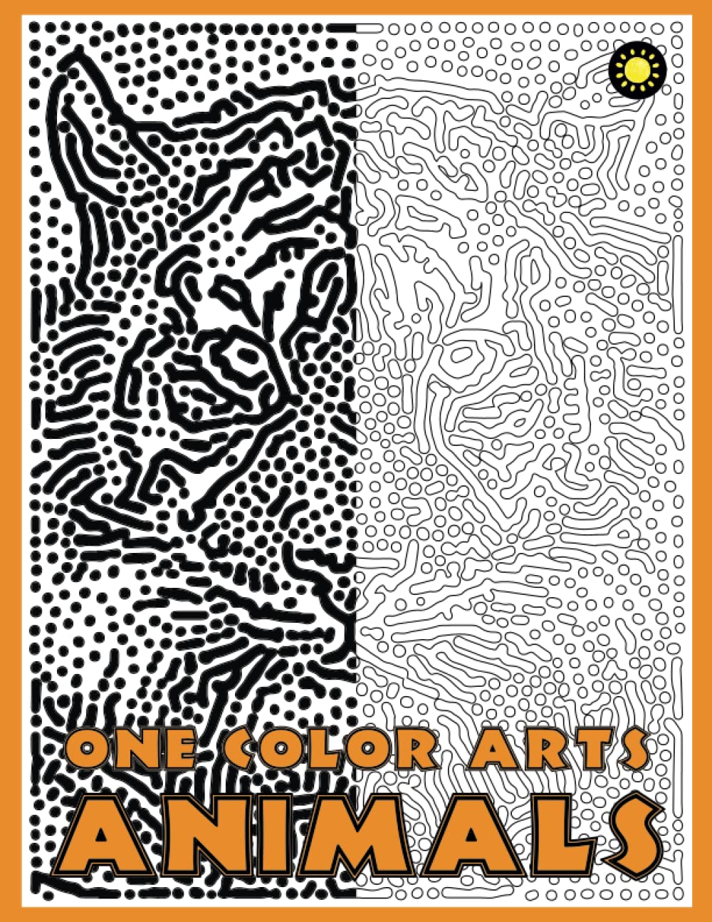 One Color ARTS: New Type of Relaxation & Stress Relief Coloring Book ...