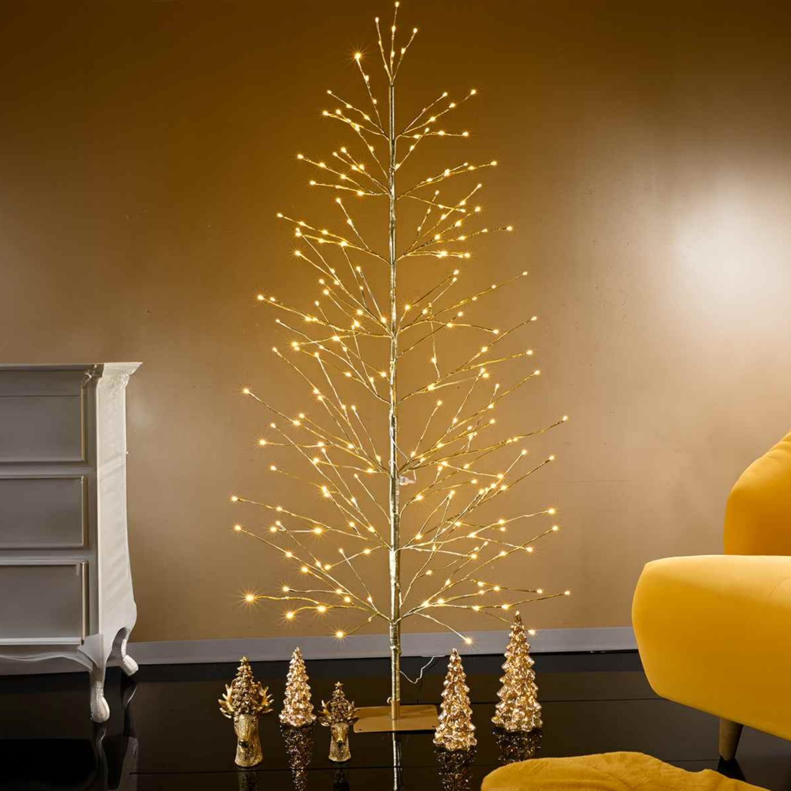 Led Lighted Christmas Tree 4FT