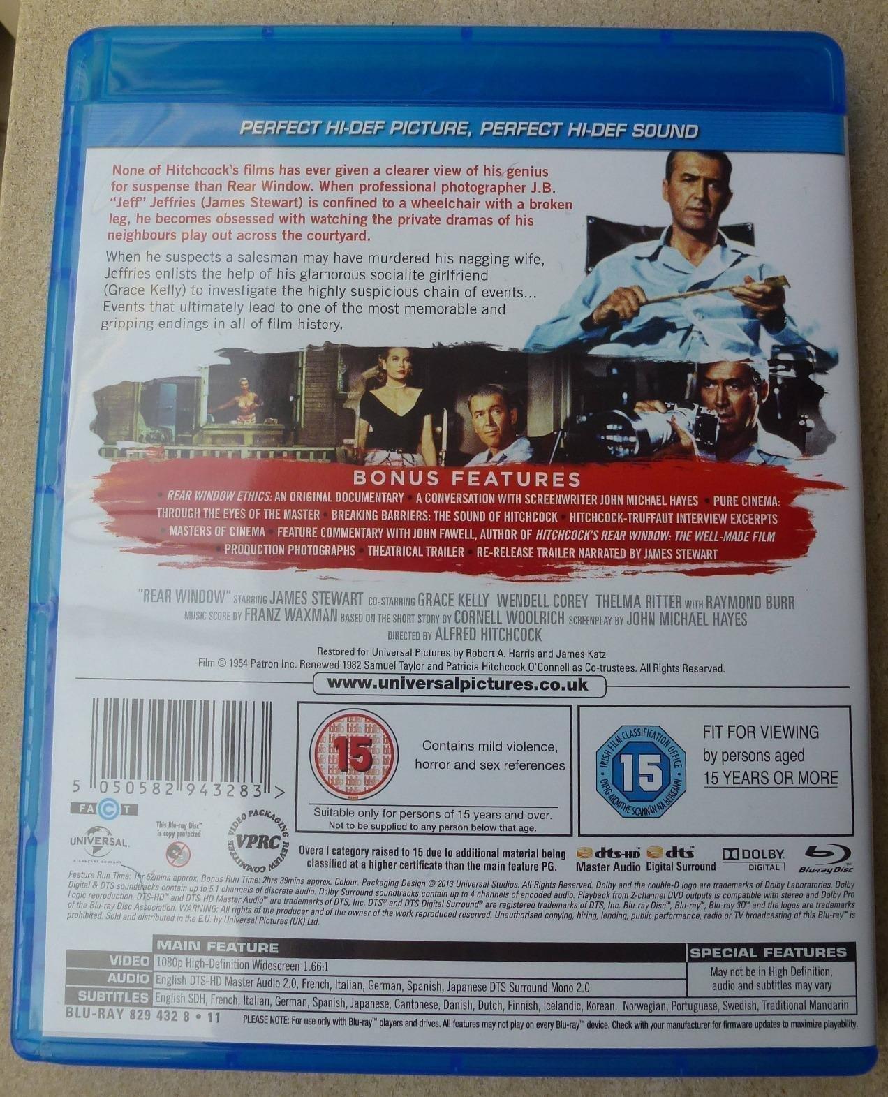 Rear Window - Original Poster Series [DVD] [1954]: Amazon.co.uk ...