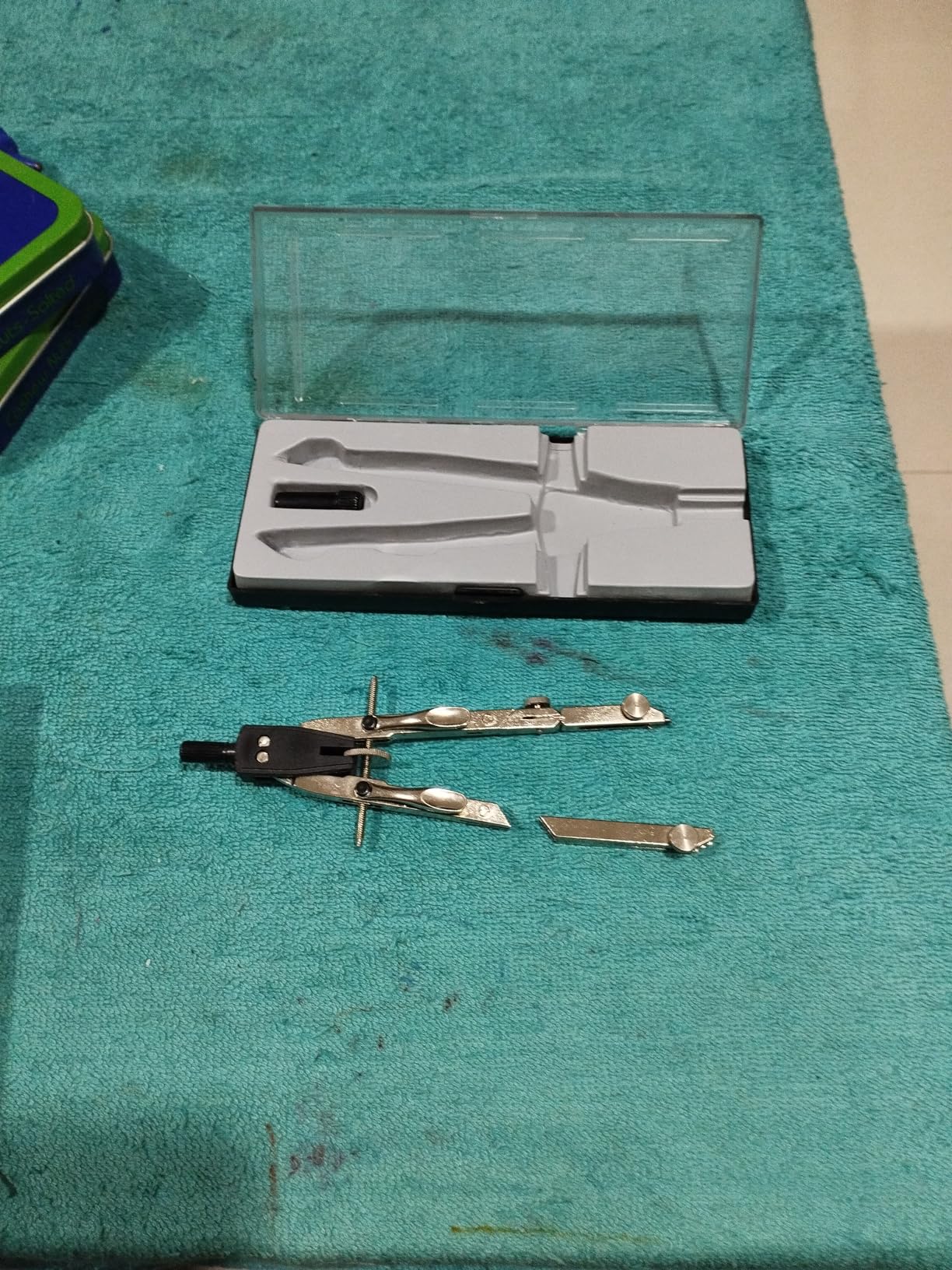 Isomars Technical Compass Set with Push Button | Instrument Set ...