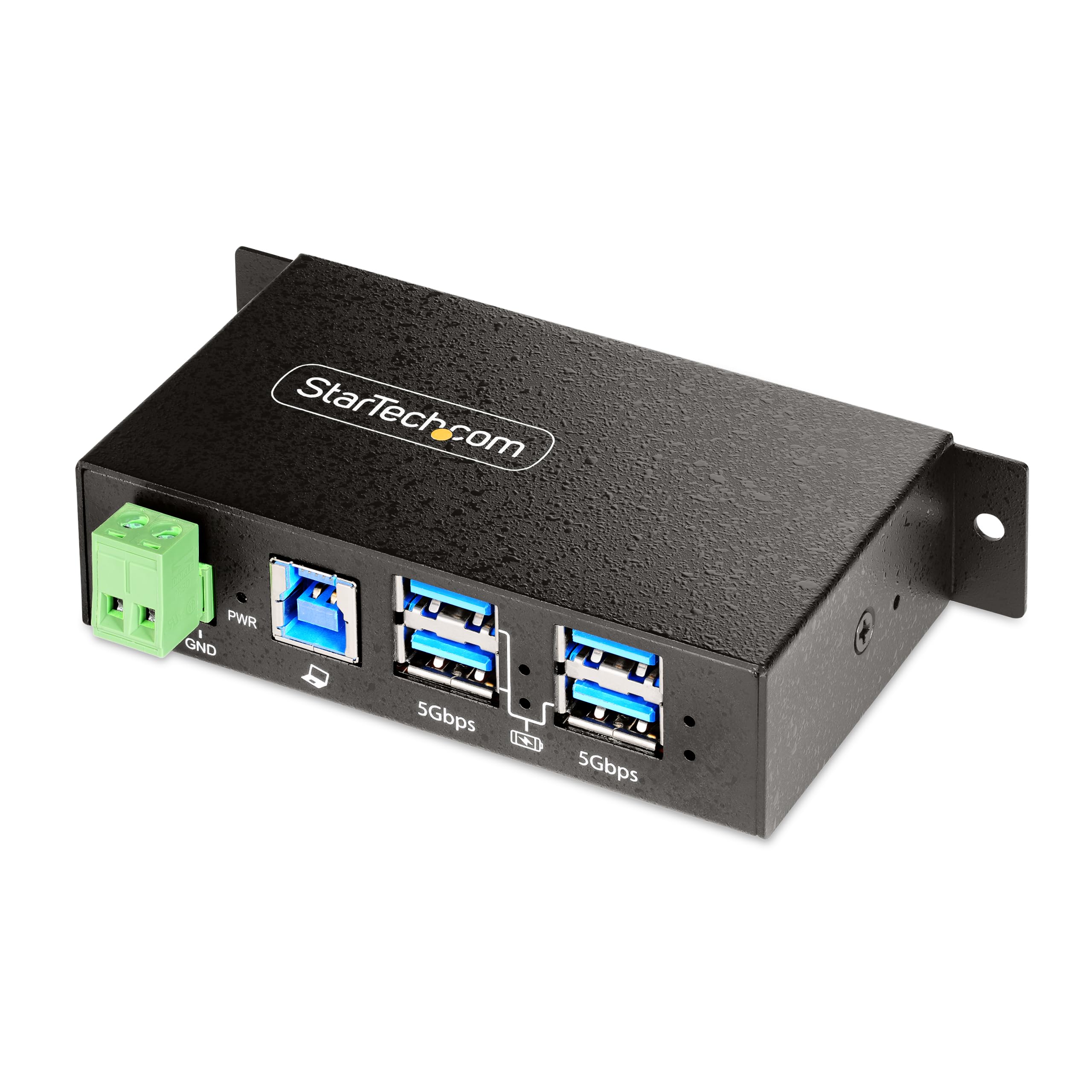 Amazon.com: StarTech.com 4-Port Managed USB Hub with 4X USB-A, Heavy ...
