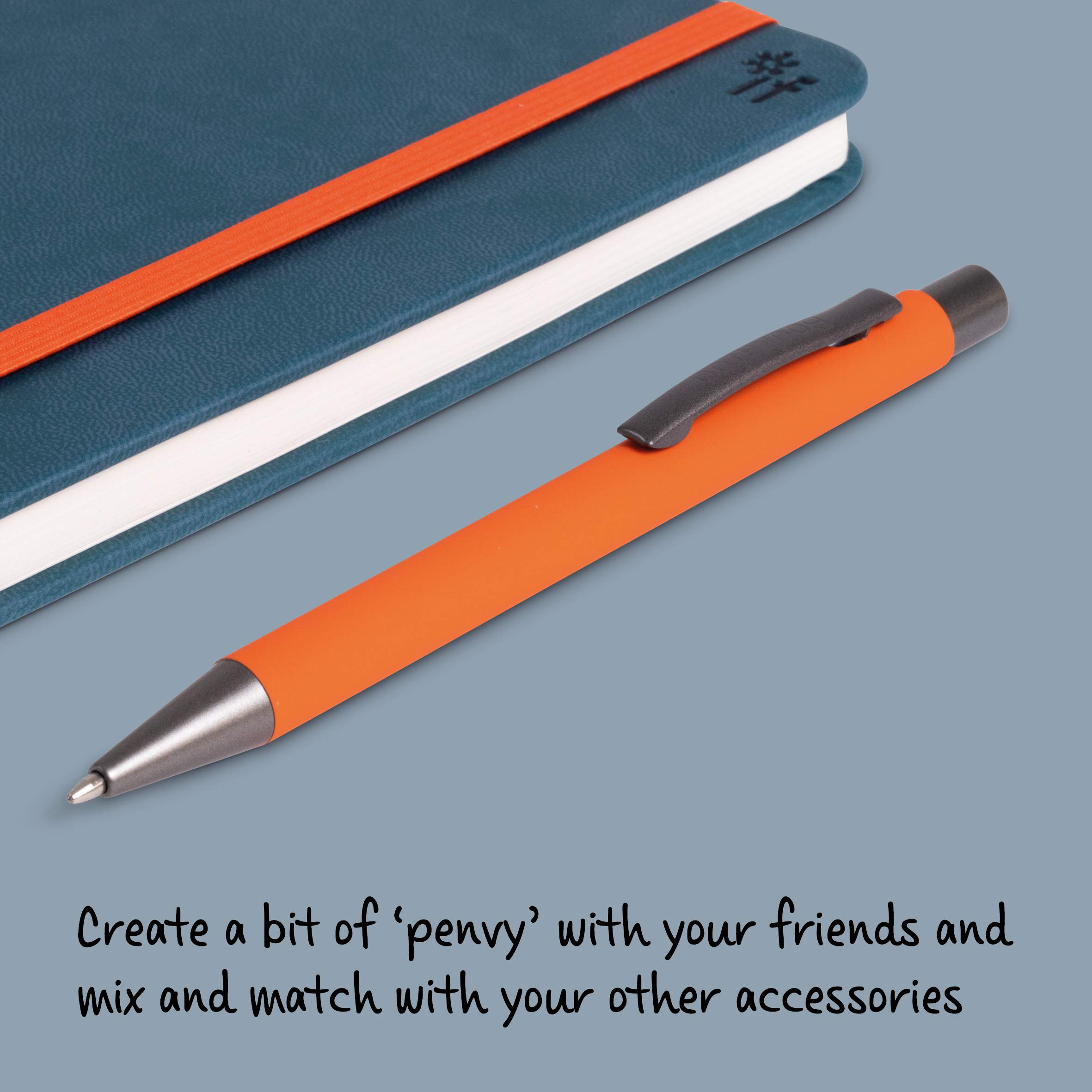 Snapklik.com : IF Bookaroo Pen, Soft Touch, Colour Coated Pen