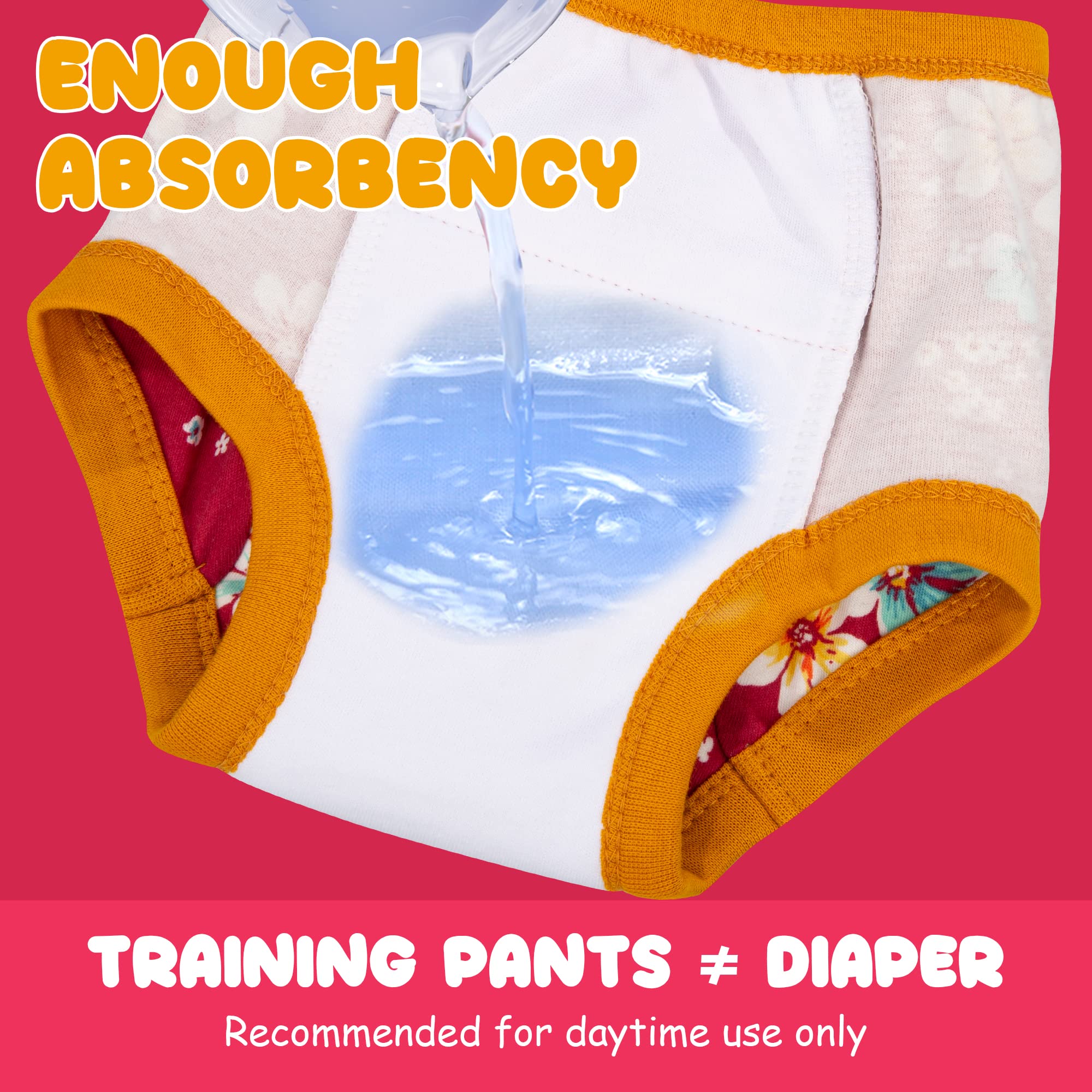 Snapklik.com : BIG ELEPHANT Baby Girls Training Underpants For Toddler ...
