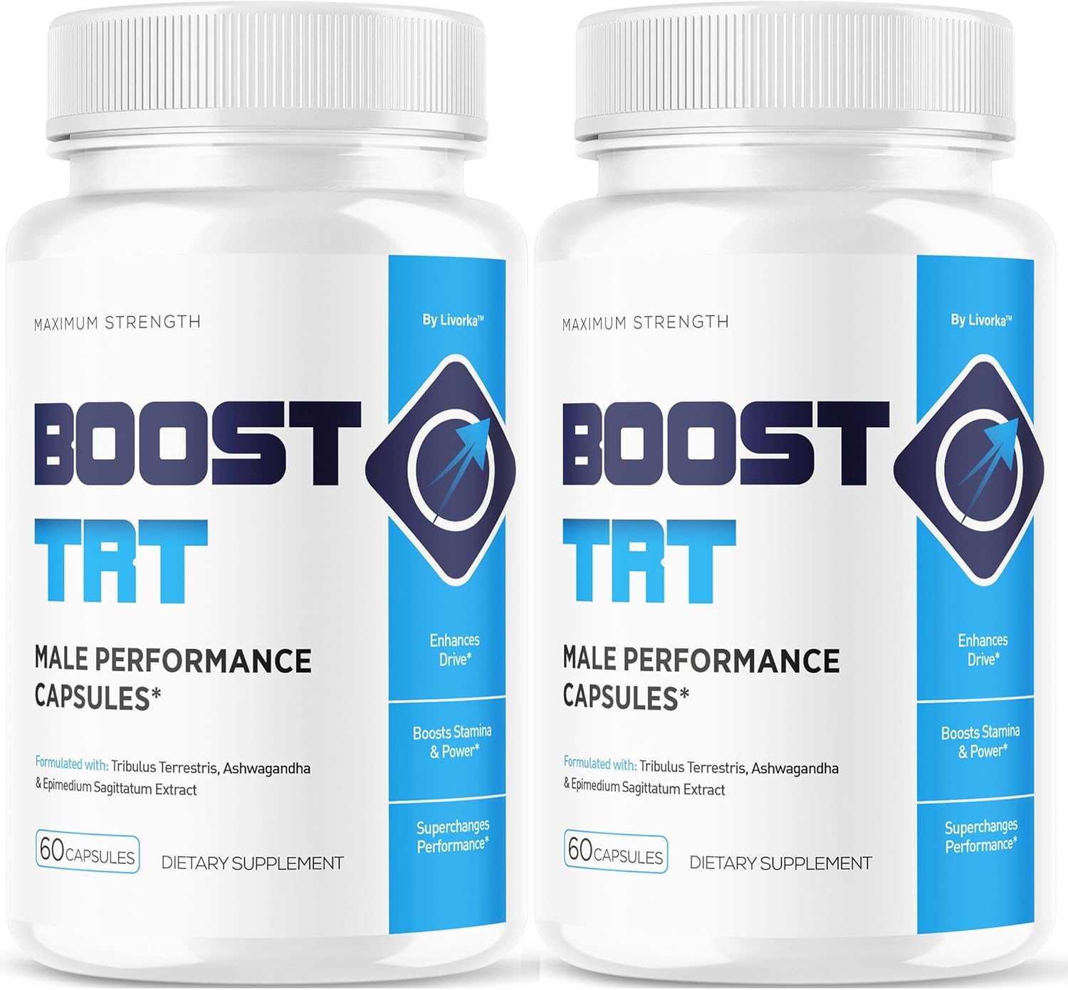 Amazon.com: (2 Pack) BoostTRT Maximum Strength Capsules - Official BoostTRT Premium Advanced ...