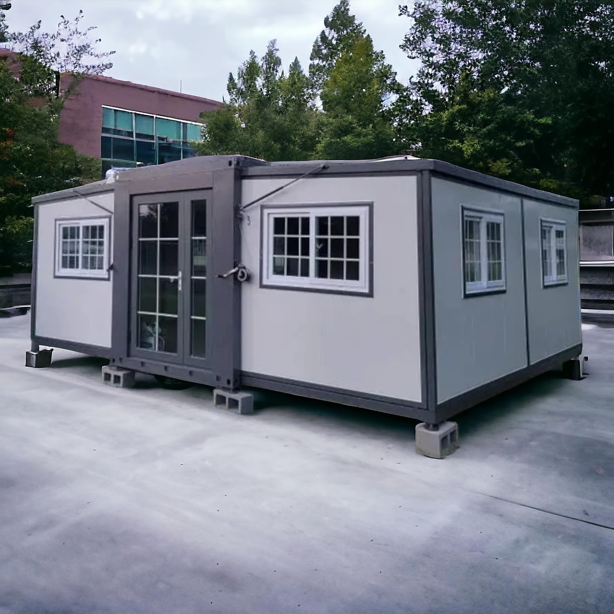 Buy Zolyndo Portable Prefabricated Tiny Home 19x20ft, Mobile Expandable ...