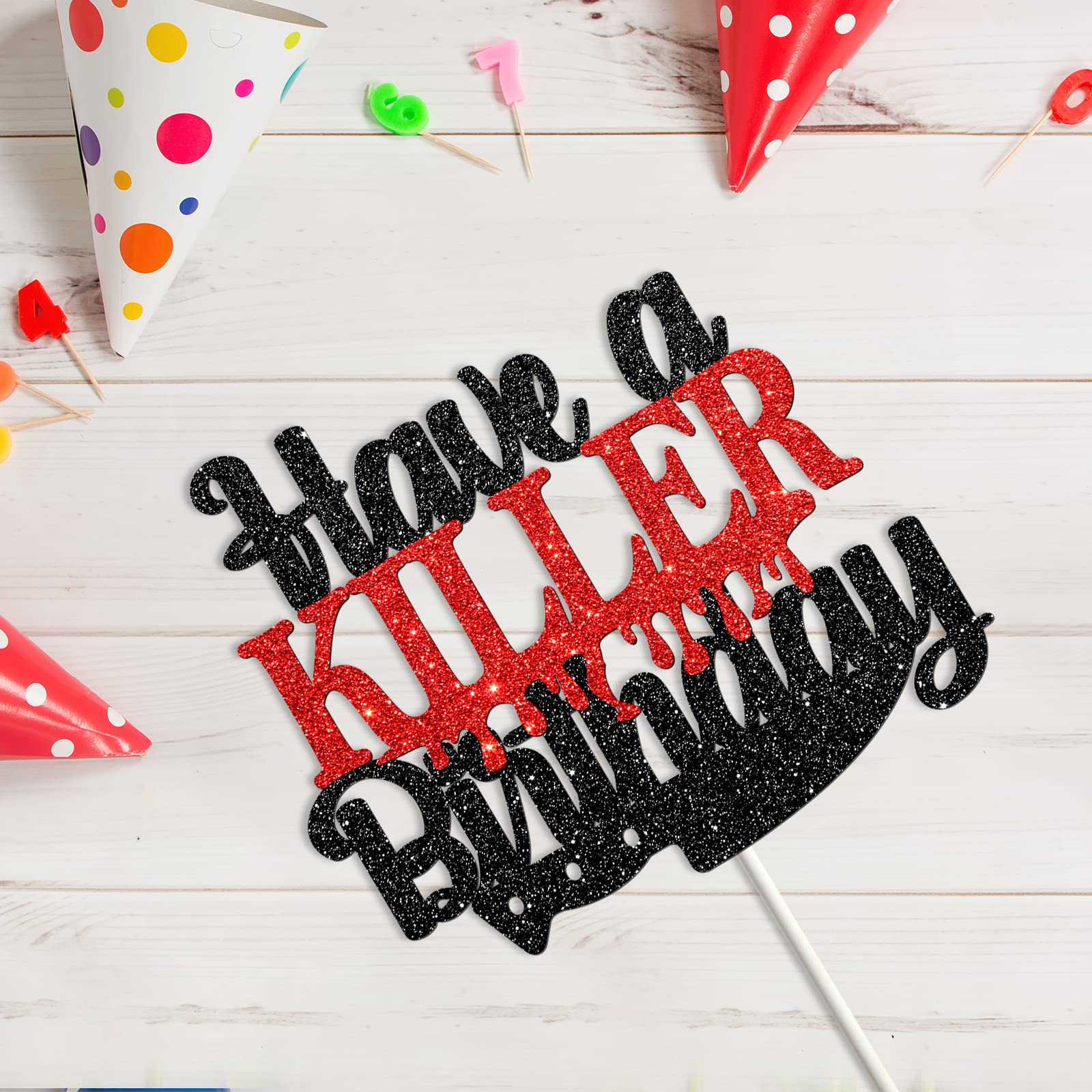 Cake Kill Buy Have A Killer Birthday Party Cake Topper And Halloween ...