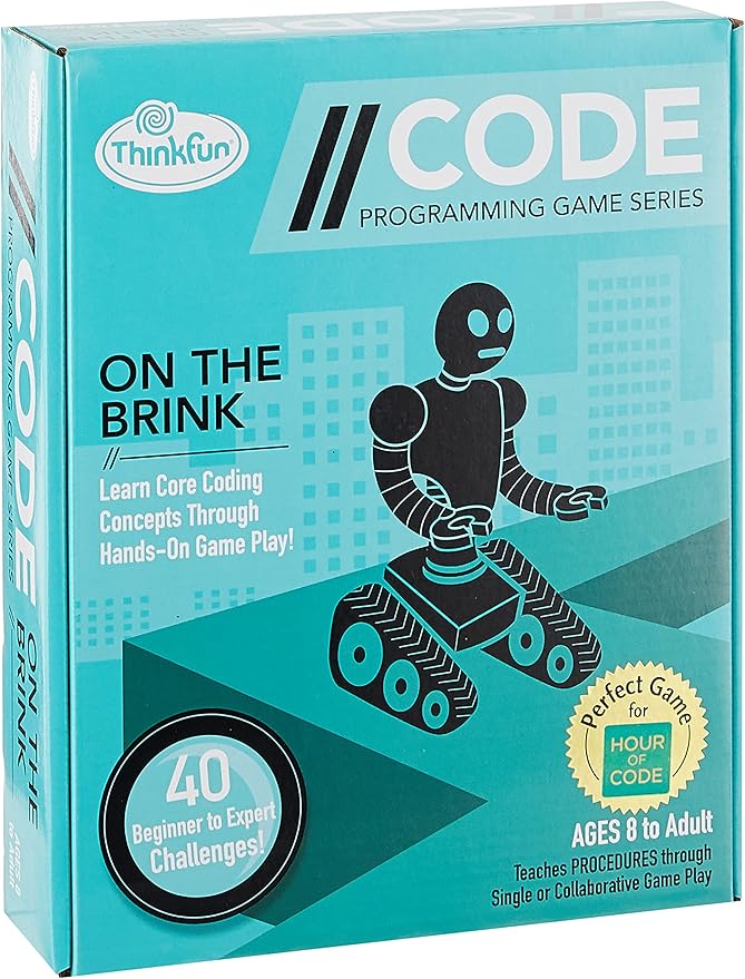 Amazon.com: ThinkFun Code On The Brink, Blue : Video Games