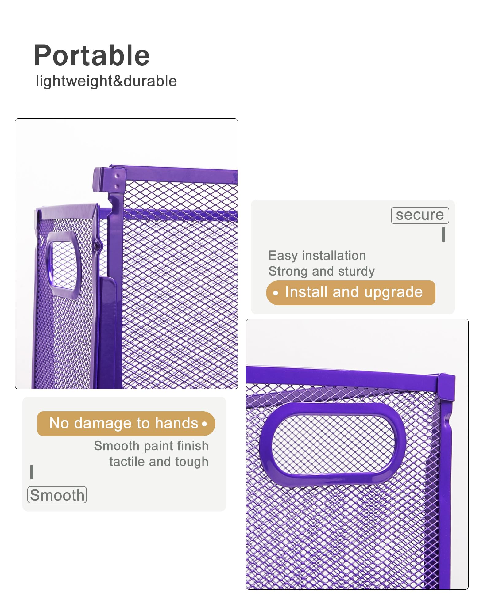 Snapklik.com : Oterri Hanging File Organizer, Metal File Organizer ...