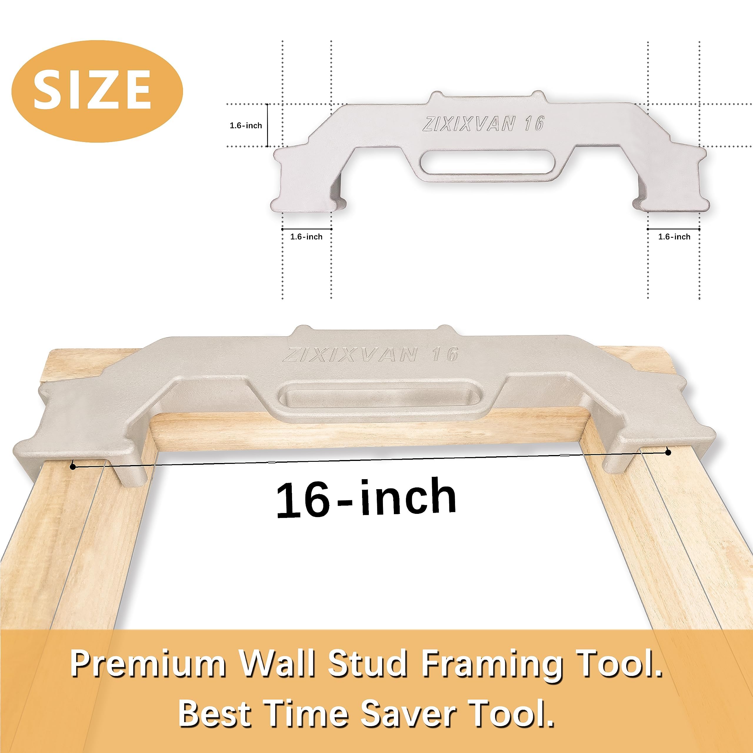 Snapklik.com : 2-Piece 16 Inch Framing Tools - Precision 16 Framing ...