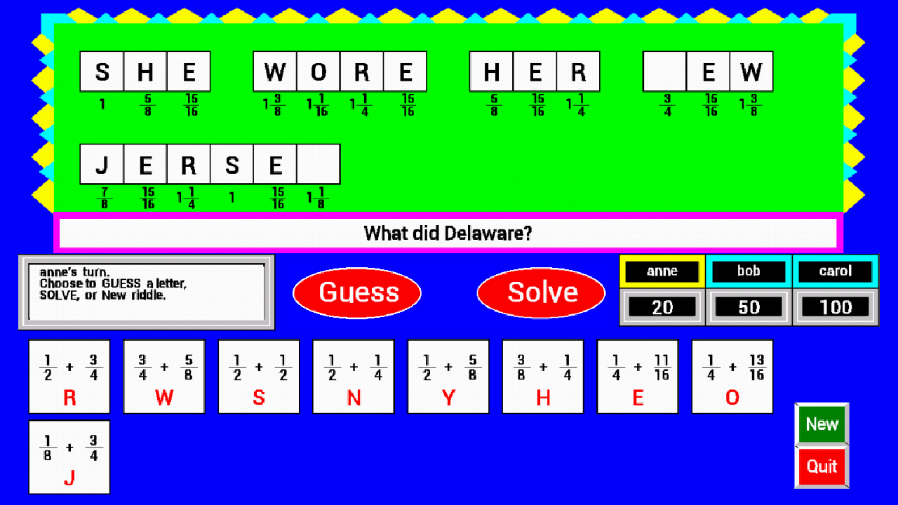 Math Galaxy Fraction Riddles - App on Amazon Appstore