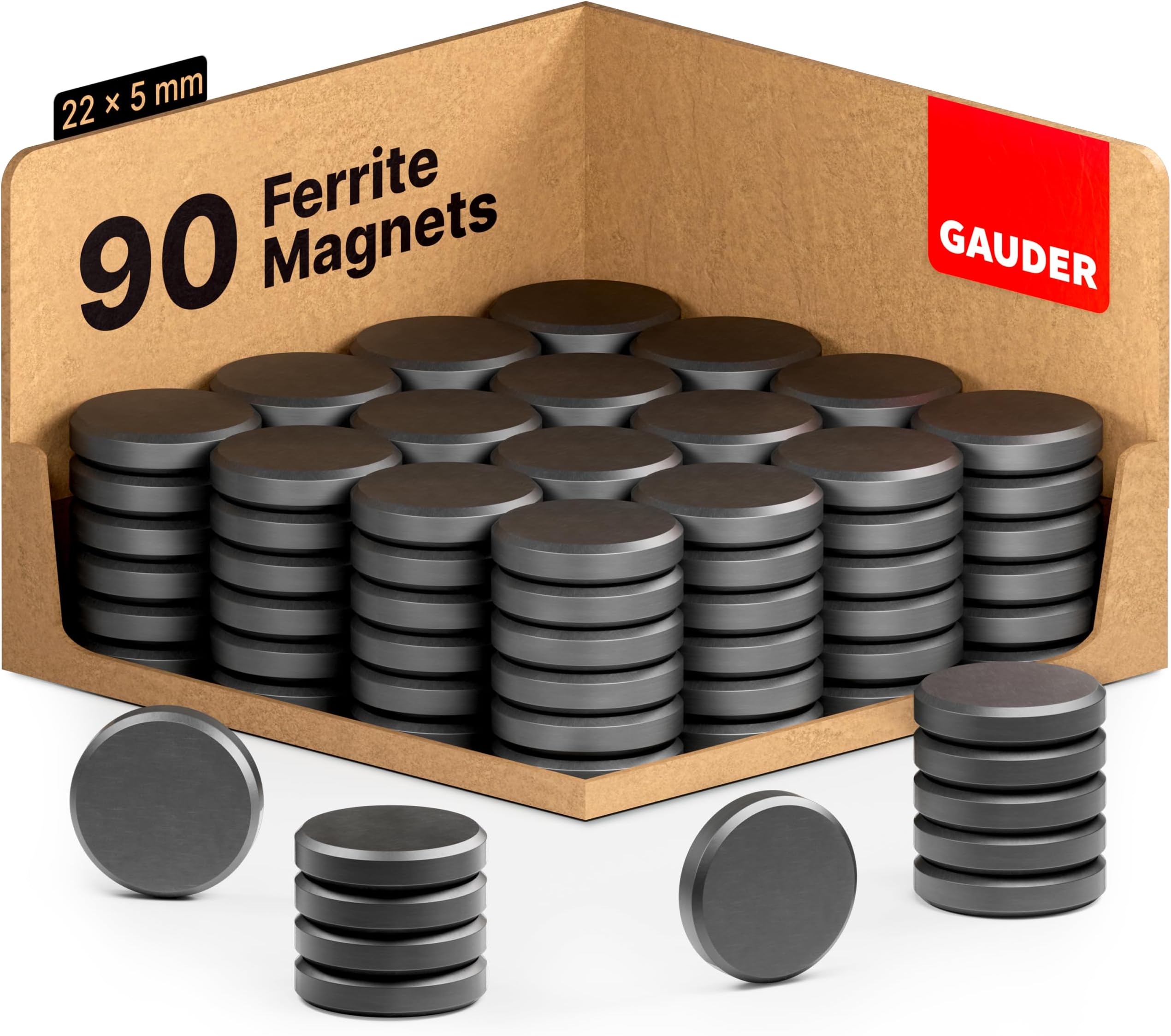 GAUDER Magnets for Whiteboard, Notice Board & more (15 x 5 mm) | 80x ...