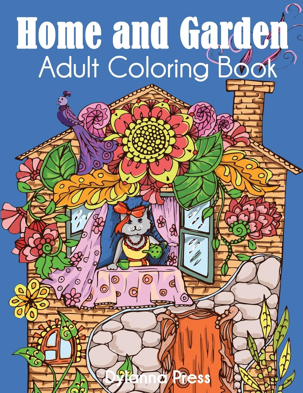 Amazon.com: Home and Garden Adult Coloring Book: 9781647900090: Dylanna ...