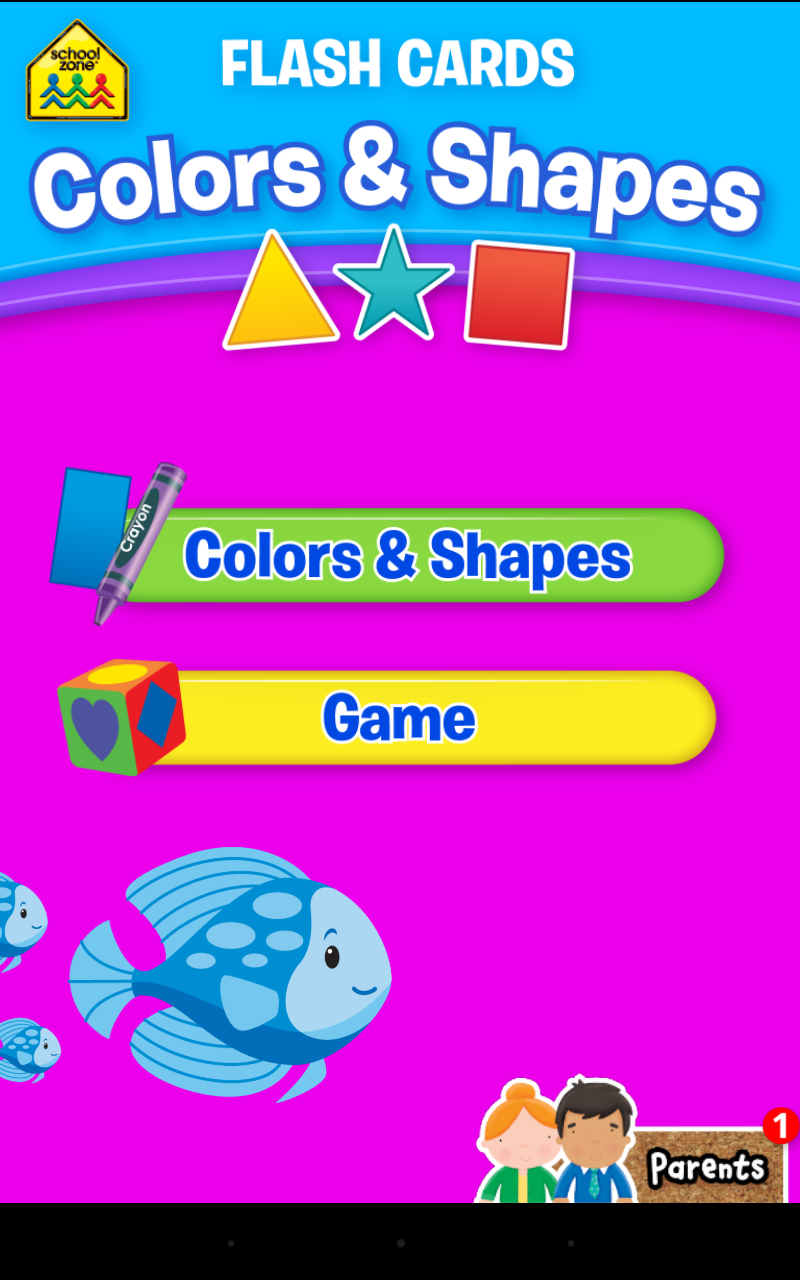 School Zone - Colors & Shapes Flash Cards - Ages 3-5, Basic Color ...