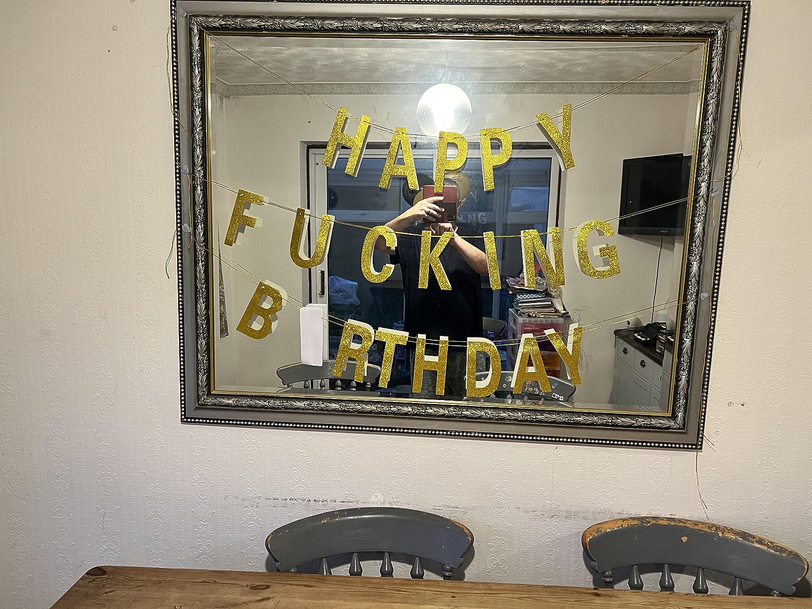 Rude & Funny Birthday Party Decoration Bundle - Includes 8 Balloons ...