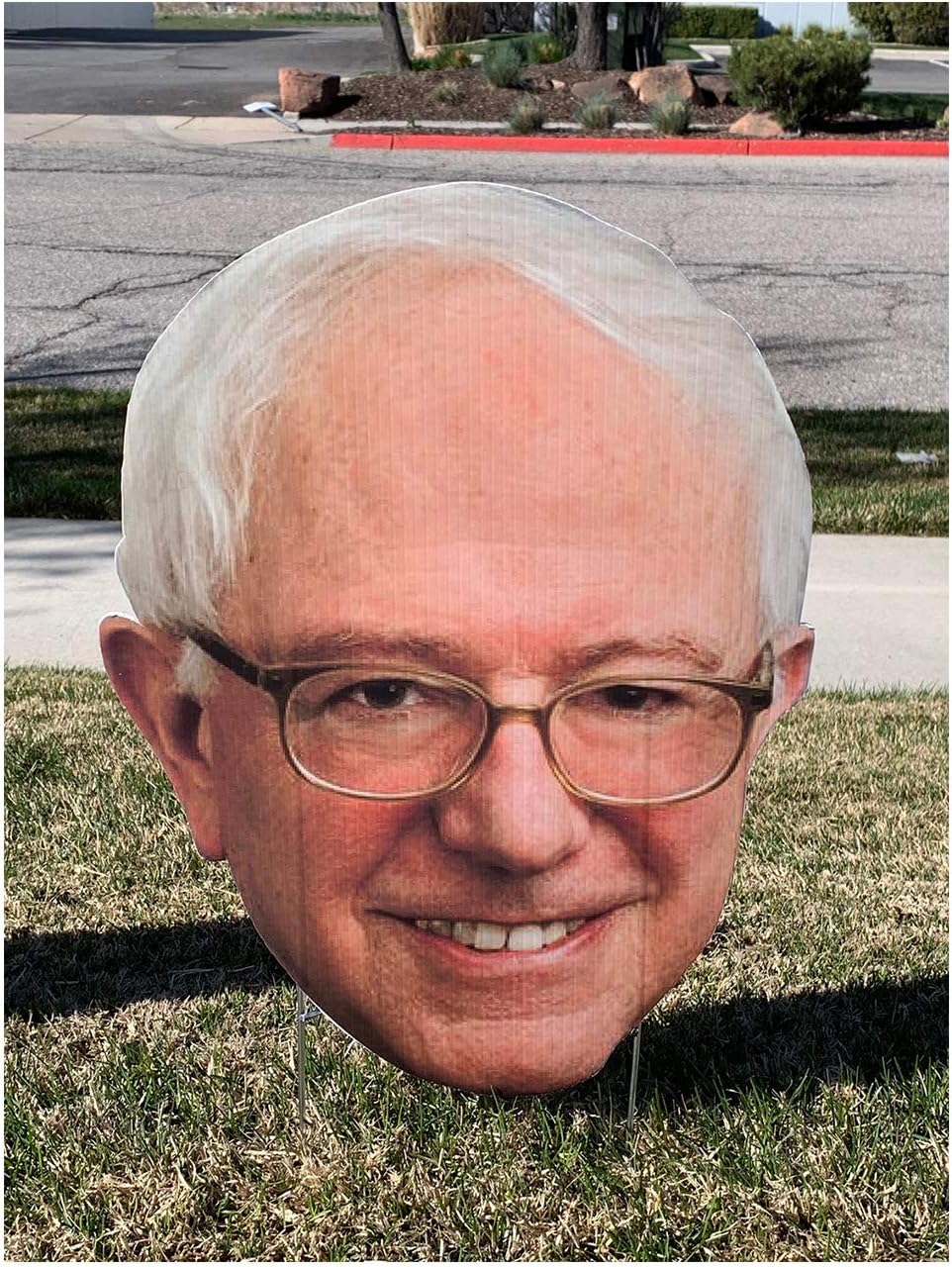 Cardboard People Advanced Graphics Bernie Sanders Big Head Yard Sign ...