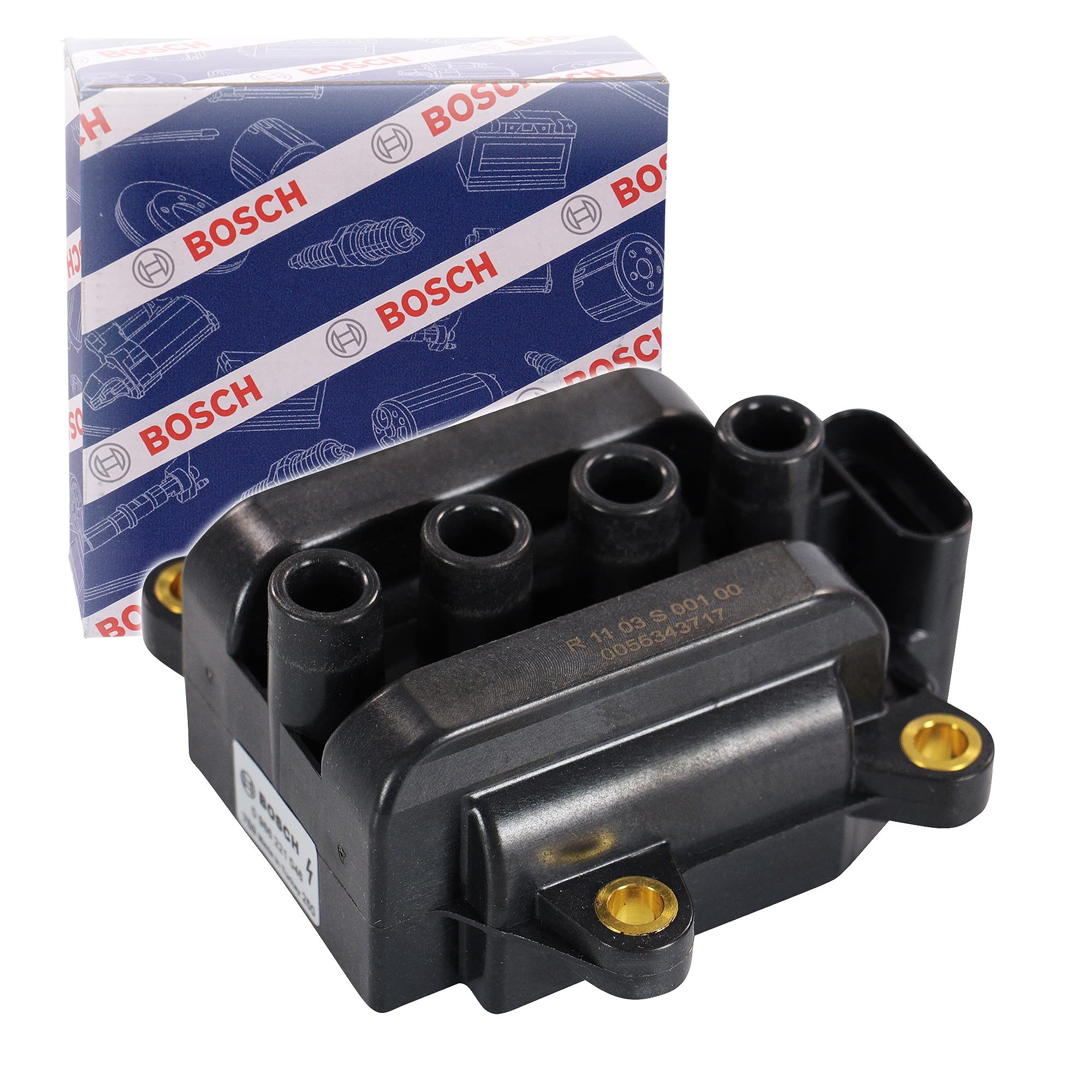 Bosch 0986221046 - Ignition coil : Amazon.co.uk: Automotive