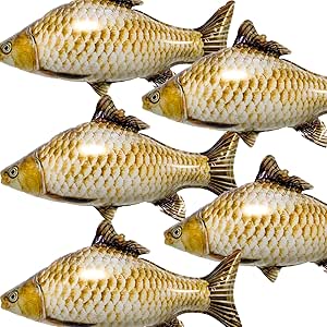 Amazon.com: 33in Float Artificial Fish Balloons - Realistic Fishing ...