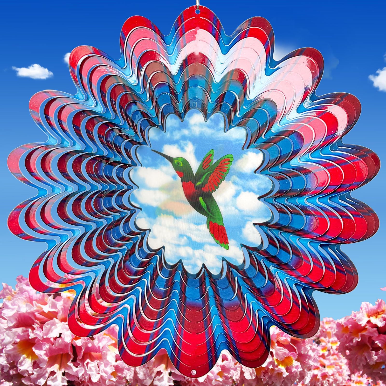 Amazon.com: H&D HYALINE & DORA Hanging Black Rotating Motor Wind ...