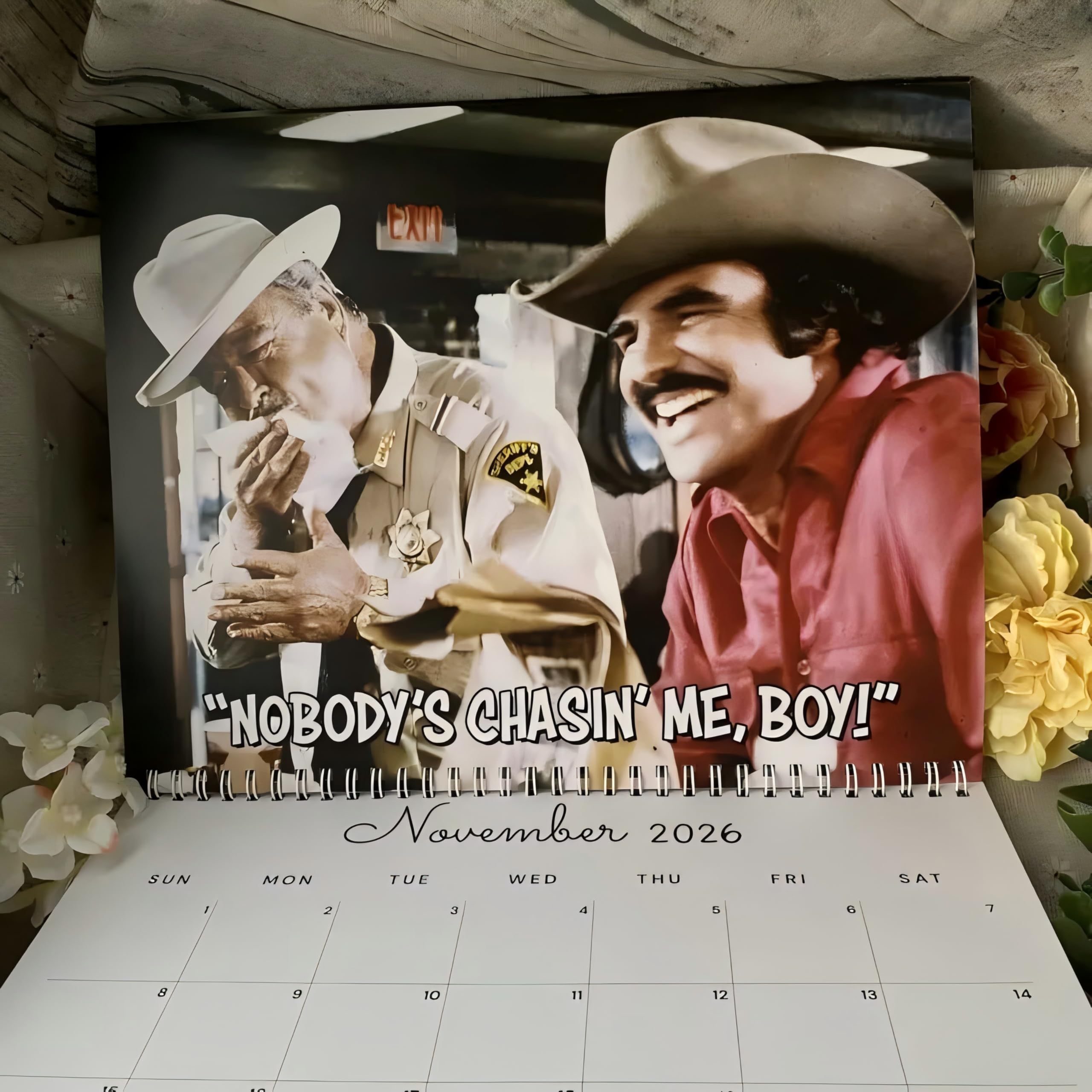 Office Decor Calendar Sheriff Buford 2026 Wall Calendar – Smokey And ...
