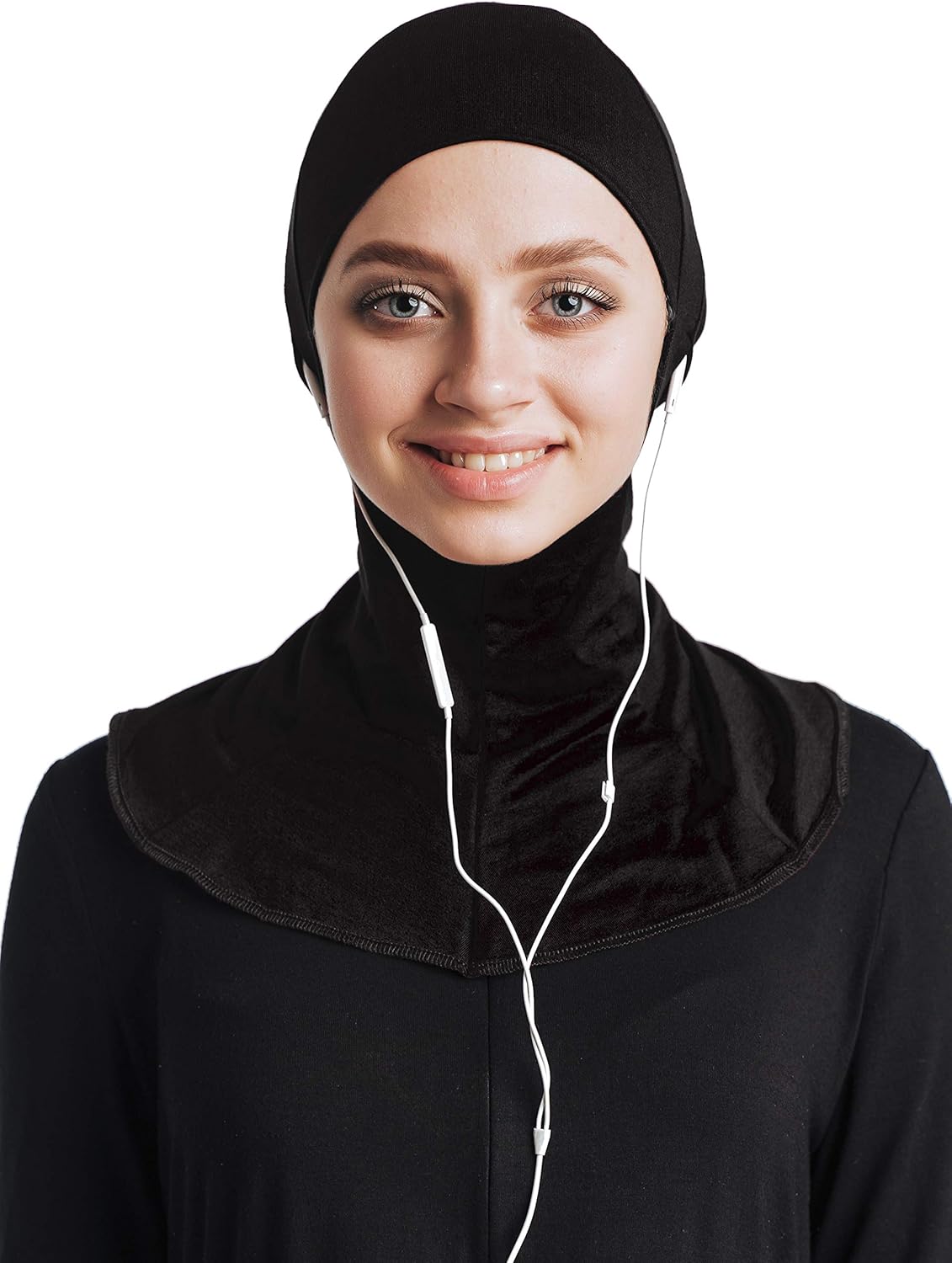 Headphone Hijab, Cotton Under Scarf Tube Cap, Ready to wear Muslim ...