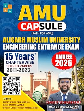 Buy AMU Capsule Book – Complete Guide for AMUEEE 2026 | 15 Years Solved ...