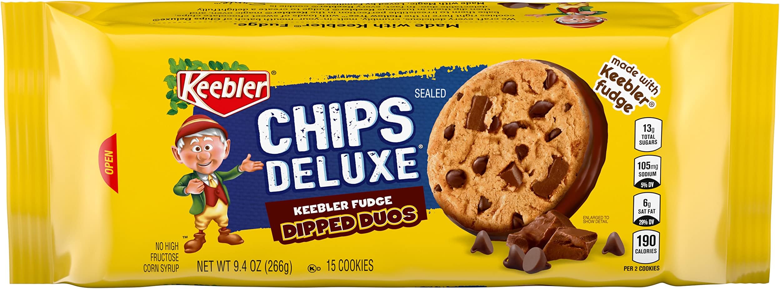 Amazon.com: Keebler Chips Deluxe Cookies Coconut oz, Chocolate, 11.3 ...