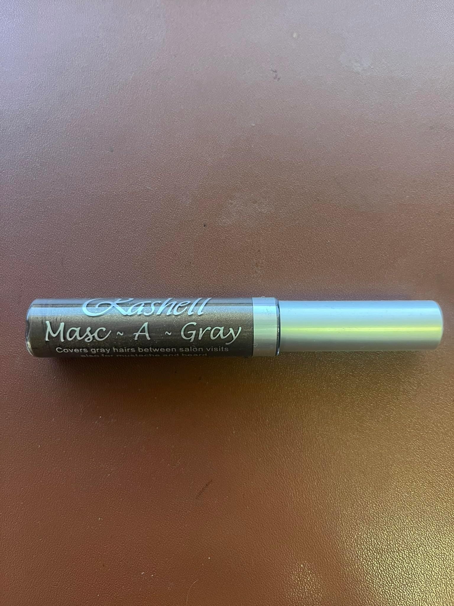 Amazon.com: (6 Pack) RASHELL Masc-A-Gray Hair Color Mascara - Ashy ...