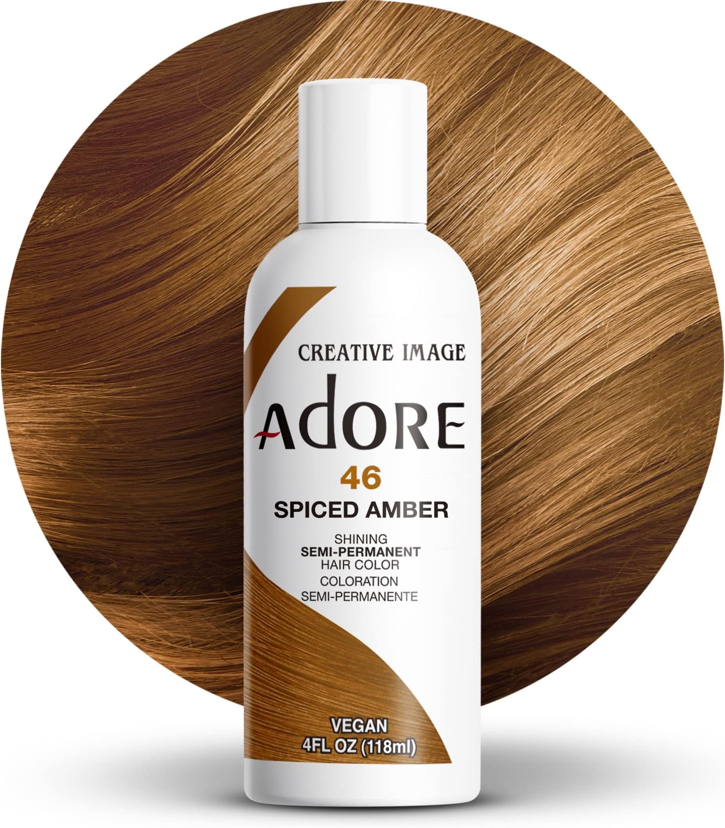 Amazon.com : Adore Plus #354 CINNAMON BROWN 3.4 FL OZ : Chemical Hair ...
