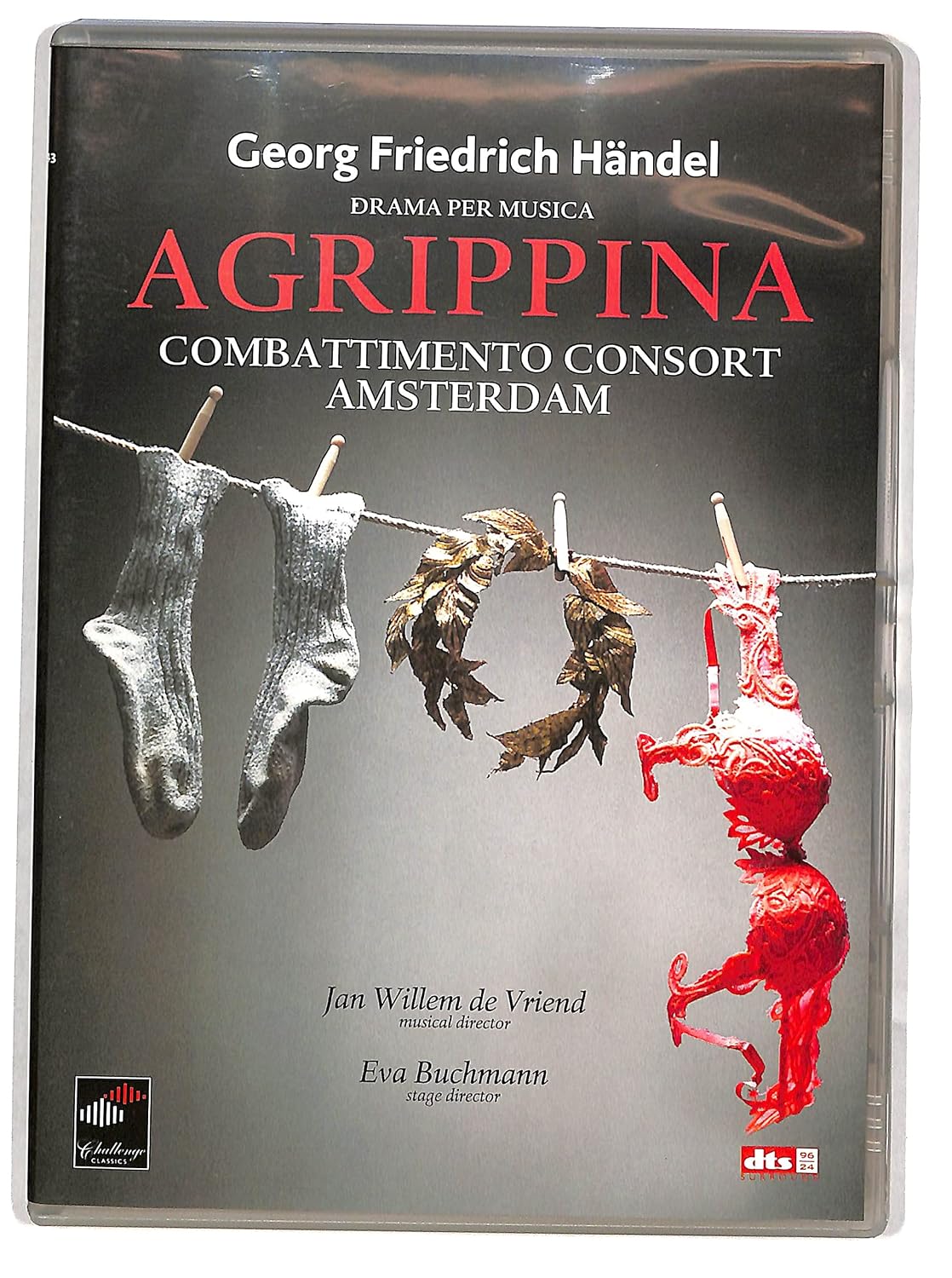 Händel - Agrippina [Francia] [DVD]: Amazon.es: A. Kremer, R. Arends, M ...