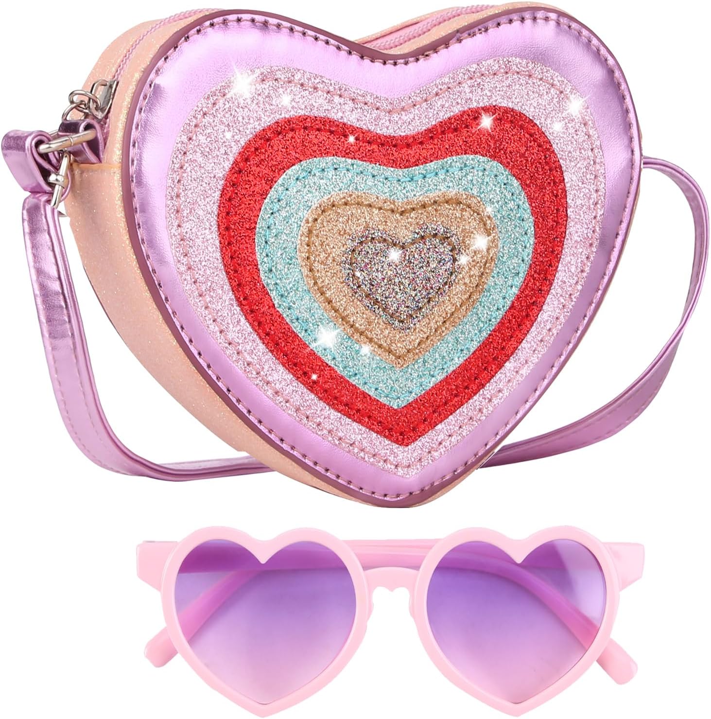 Amazon.com: PRLINJSK Toddler Purse Gift, Little Girls Purse for Kids ...