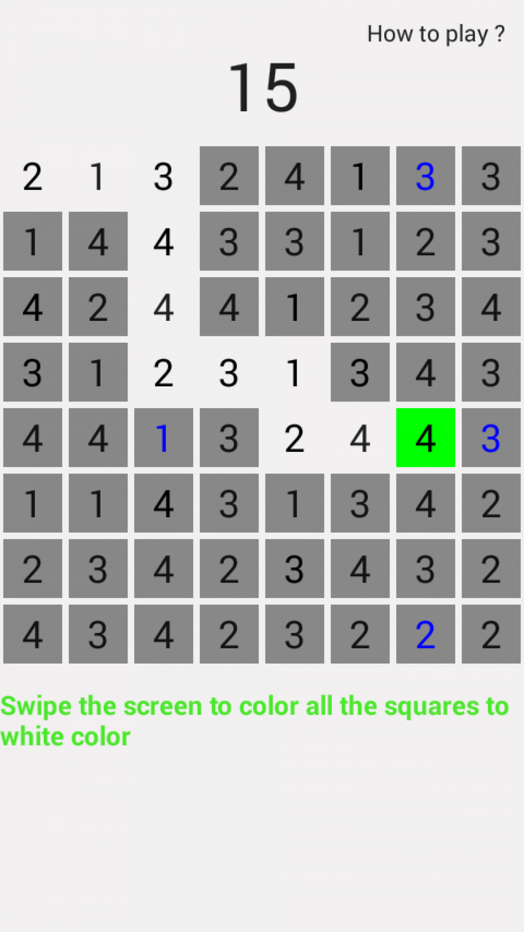 Fill the squares - with numbers - App on Amazon Appstore
