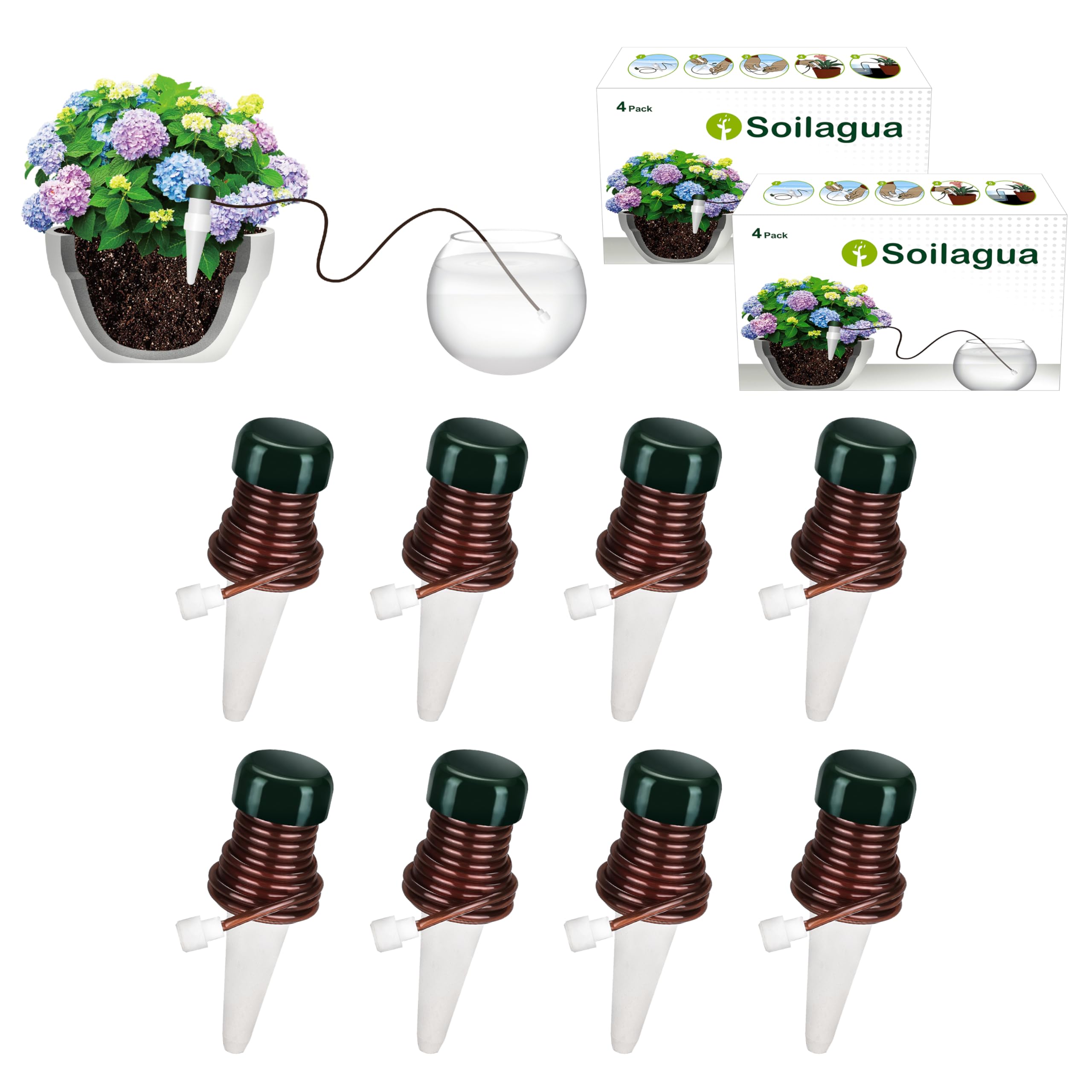 Watering Plants With Tubes IoT Household Plant Watering System