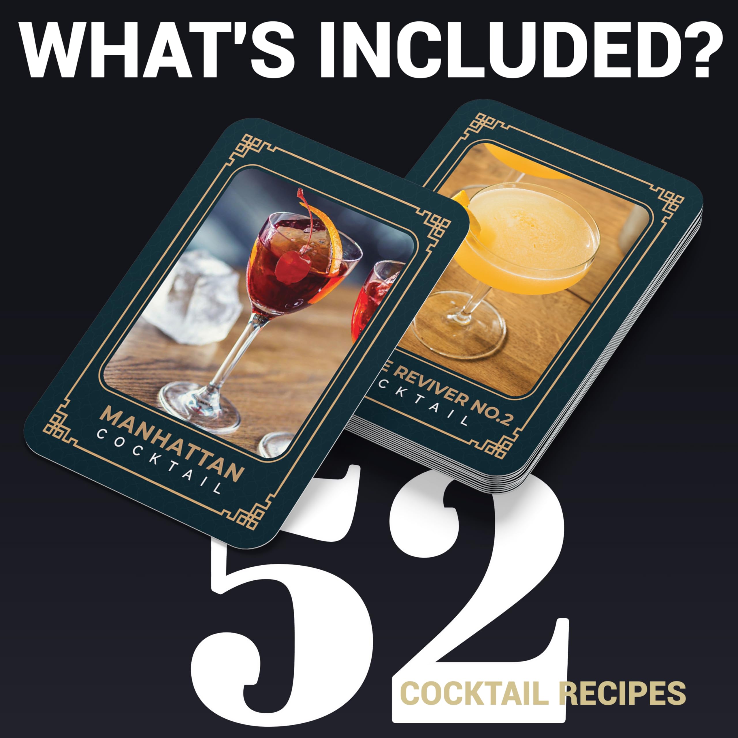 Snapklik.com : 52 Cocktail & Mixed Drink Recipes Flash Cards Simple ...
