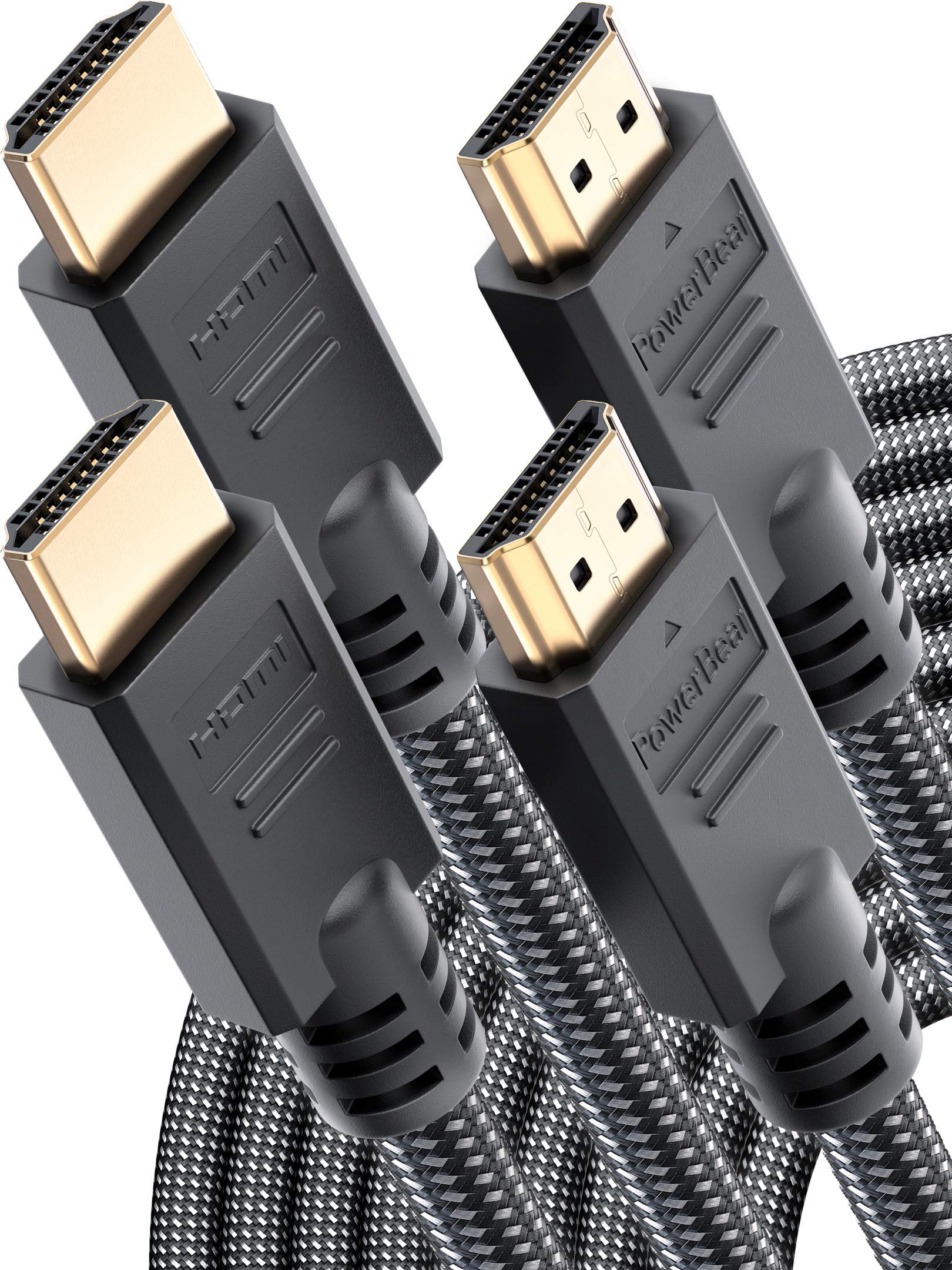 Amazon.com: PowerBear 4K HDMI Cable 6 ft & 50 ft Bundle : Electronics
