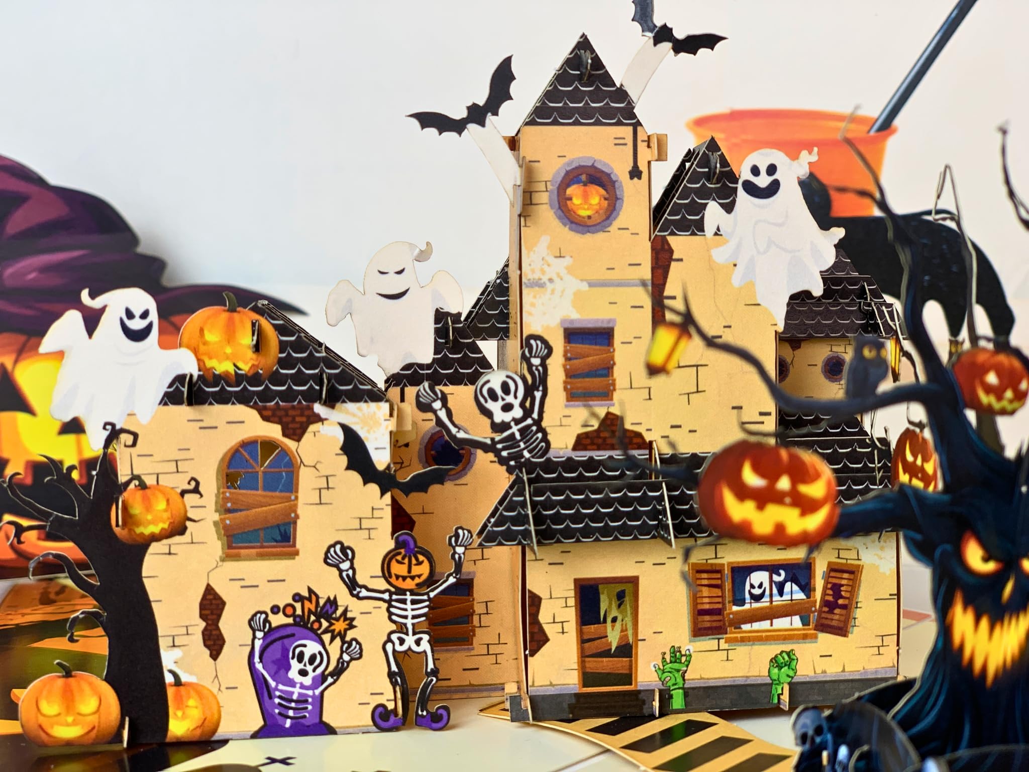 Fresh Cut Paper Cards Aazon.co : LYHADA Halloween Pop Up Cards, Haunted ...
